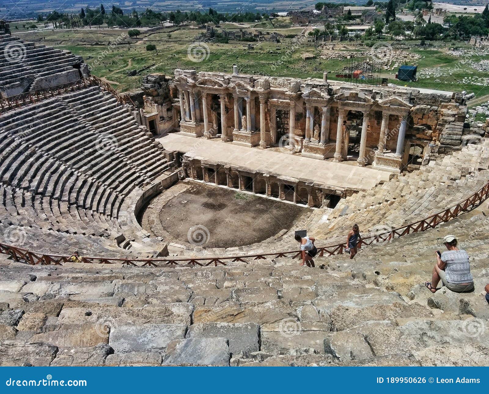 Hierapolis Ancient City in Turkey Editorial Photo - Image of ancient ...