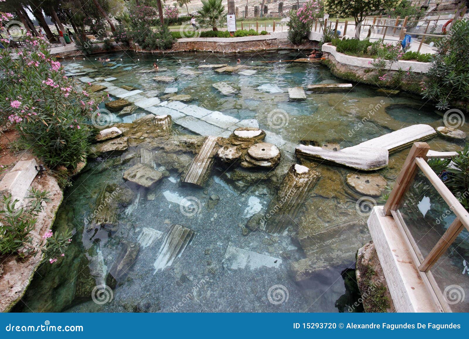 Hierapolis Hot Springs Turkey Stock Photo - Image of greek, pamukkale ...