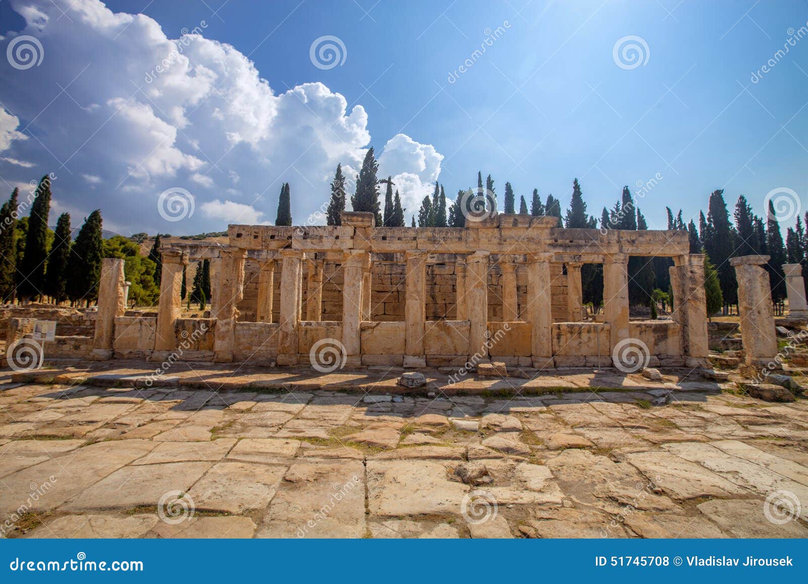 Hierapolis in Turkey stock photo. Image of beauty, beautiful - 51745708