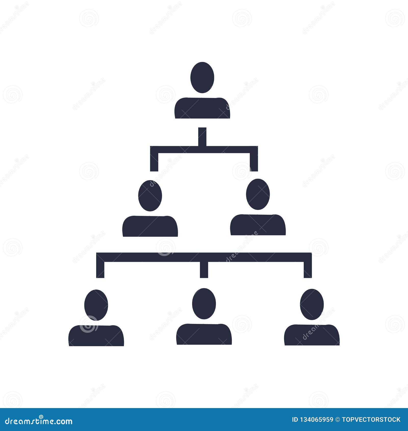 Hierarchical Structure Icon Vector Sign and Symbol Isolated on White ... Hierarchical Structure Icon Vector Sign and Symbol Isolated on White ...