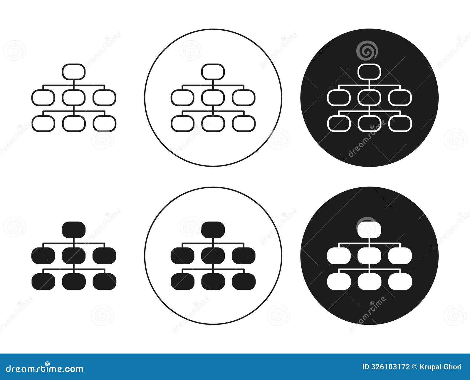 Hierarchical Structure Isolated on White Background Set. Hierarchical ... Hierarchical Structure Isolated on White Background Set. Hierarchical ...