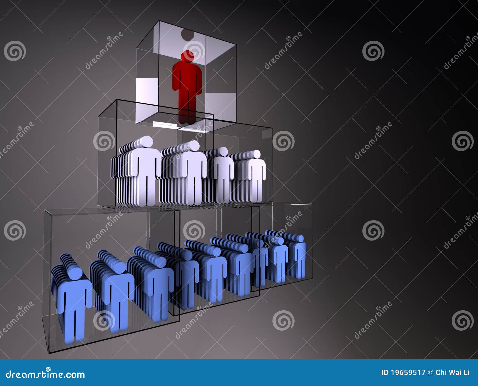 Hierarchism stock illustration. Illustration of illustrations - 19659517