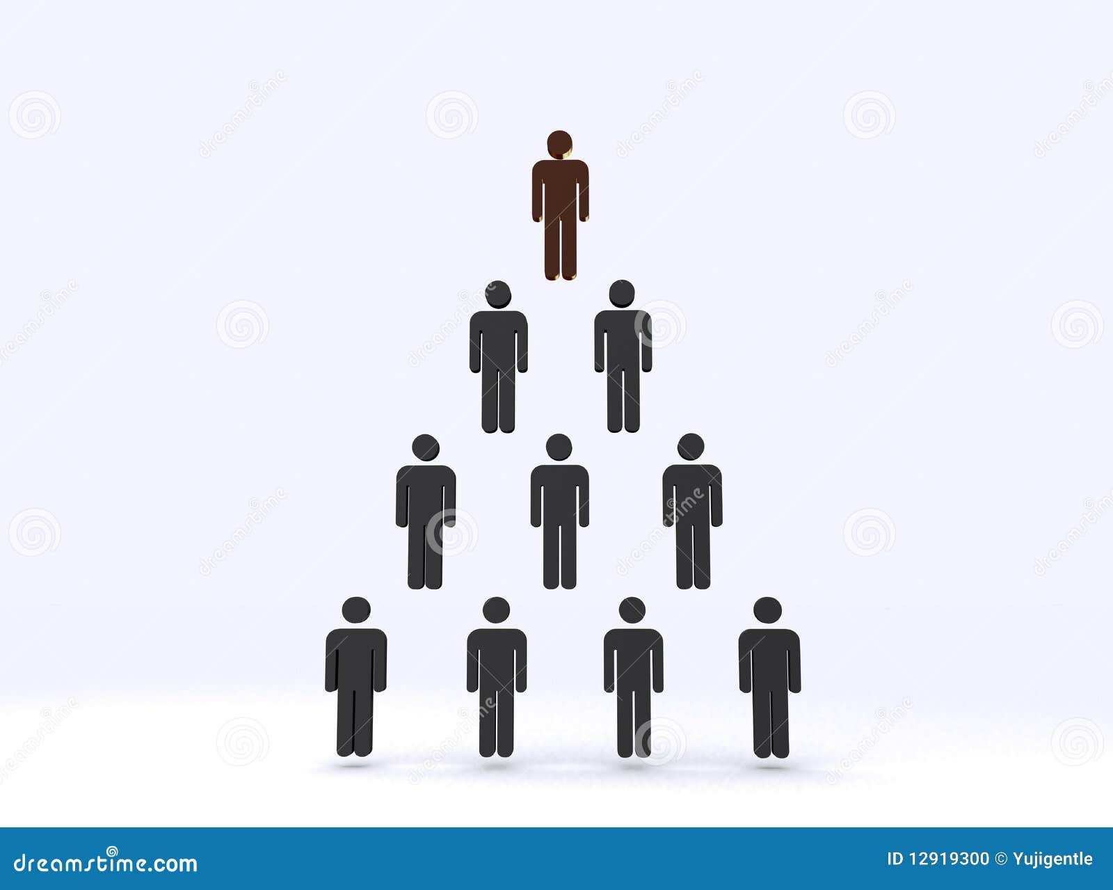 Hierarchy stock illustration. Illustration of piramid - 12919300