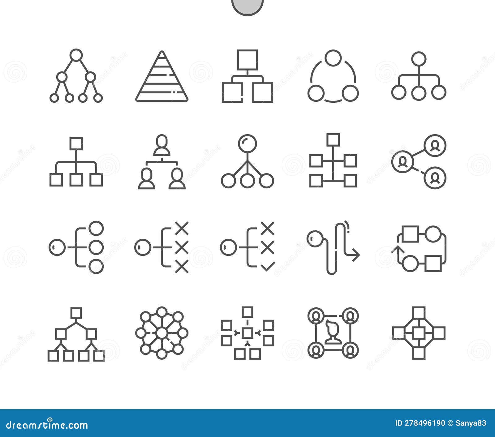 Hierarchy. Corporate Organisation. Teamwork. Stock Vector ...