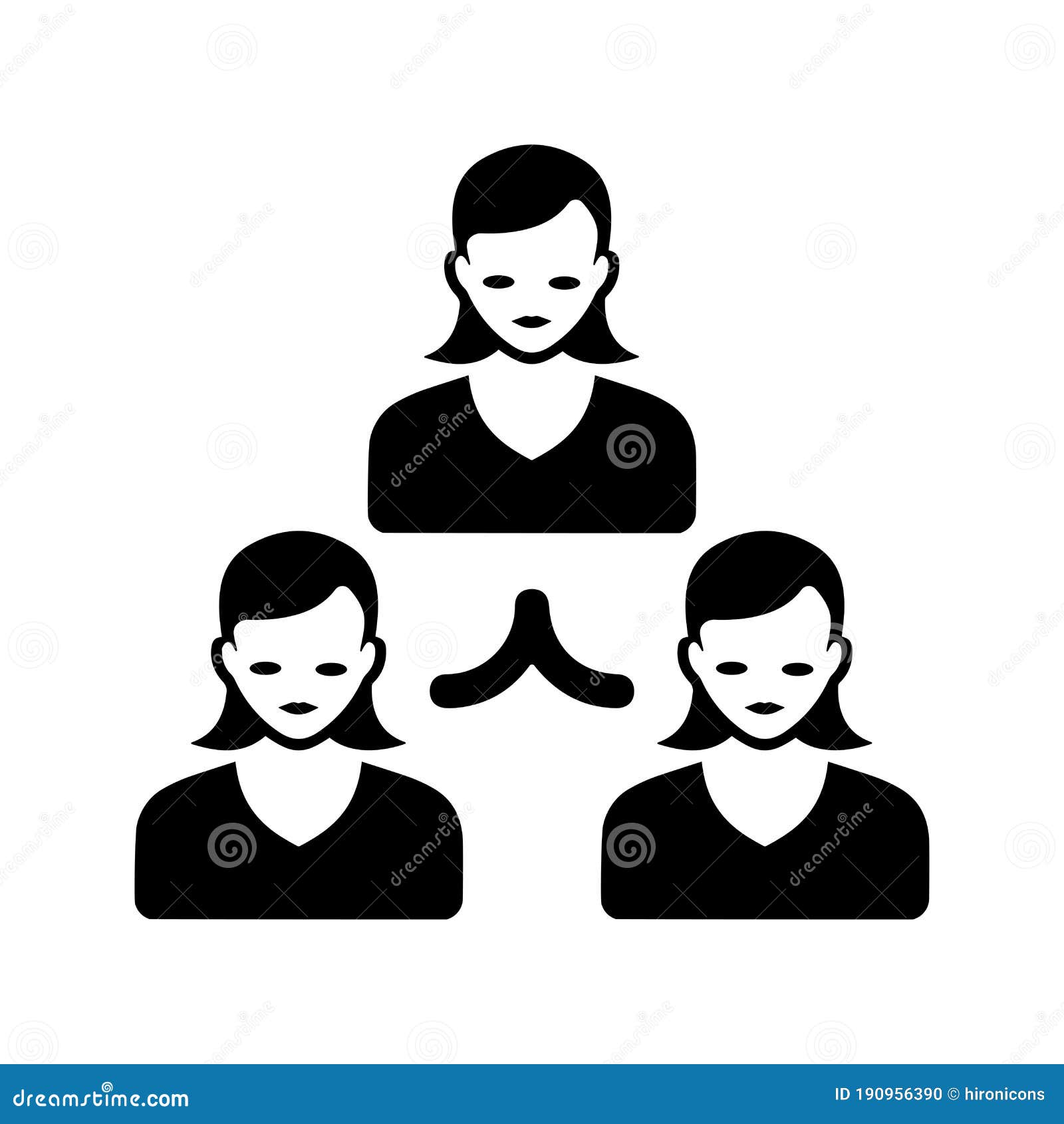 Hierarchy, Employee Structure Icon Cartoon Vector | CartoonDealer.com ... Hierarchy, Employee Structure Icon Cartoon Vector | CartoonDealer.com ...