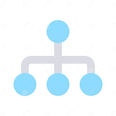 Hierarchy Icon Design, Flowchart Vector, Workflow Icon Stock Vector ...