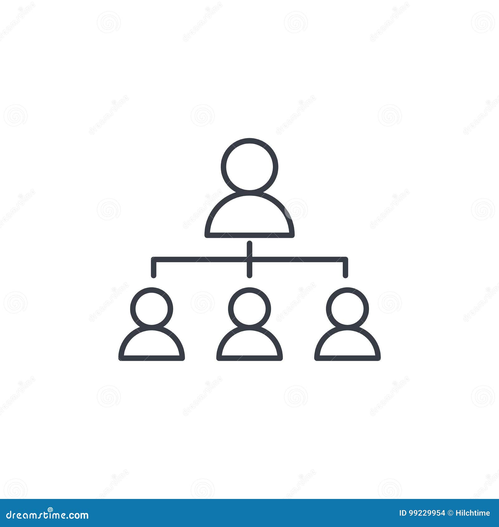Hierarchy Illustration Thin Line Icon. Linear Vector Symbol Stock ... Hierarchy Illustration Thin Line Icon. Linear Vector Symbol Stock ...