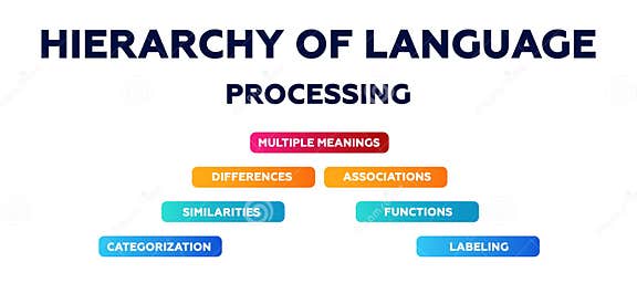 Hierarchy of Language Diagram. Infographic on Similarities and ...