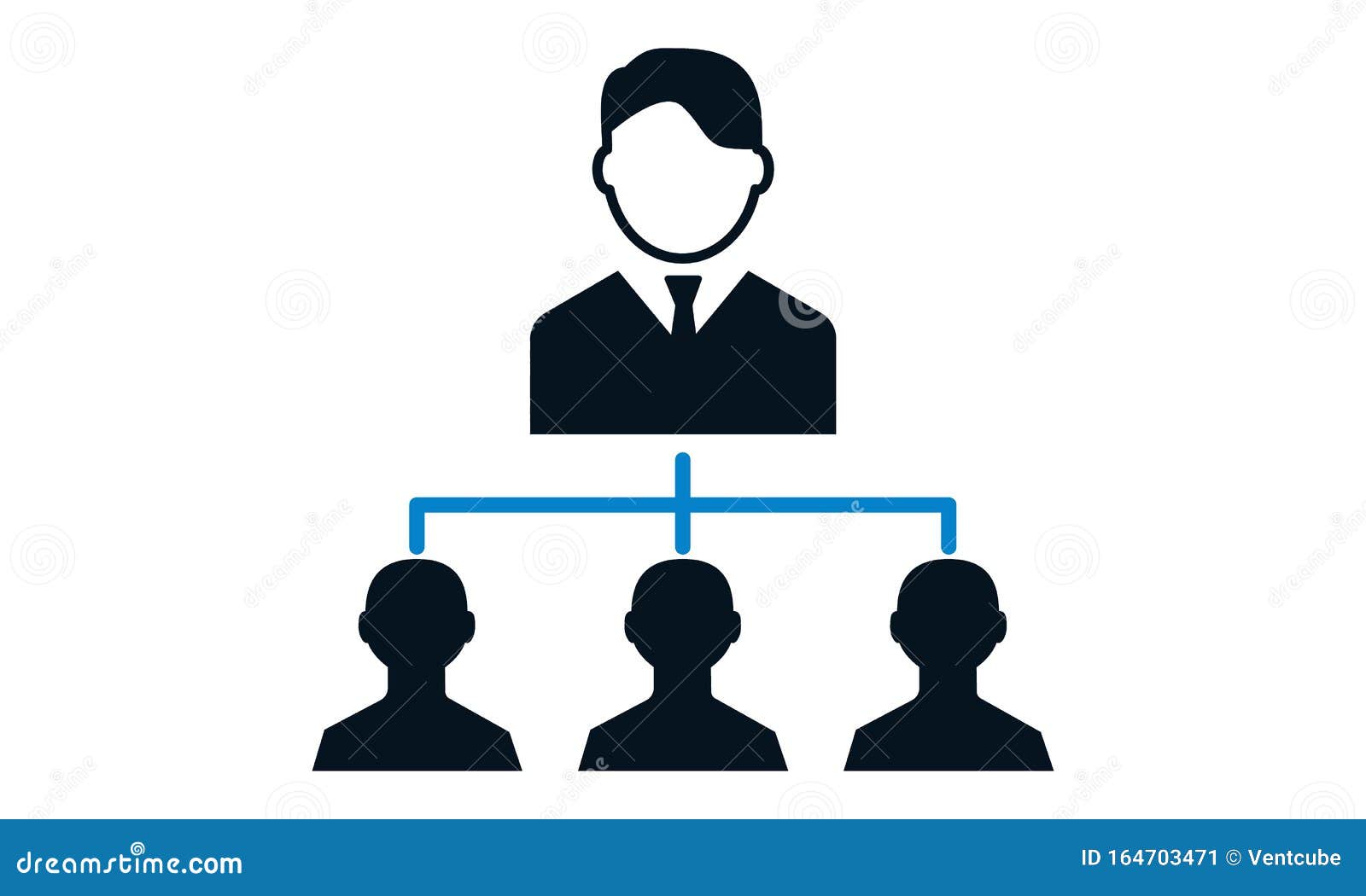 Hierarchy Vector Icon Flat Style Graphical Symbol. Stock Vector ...