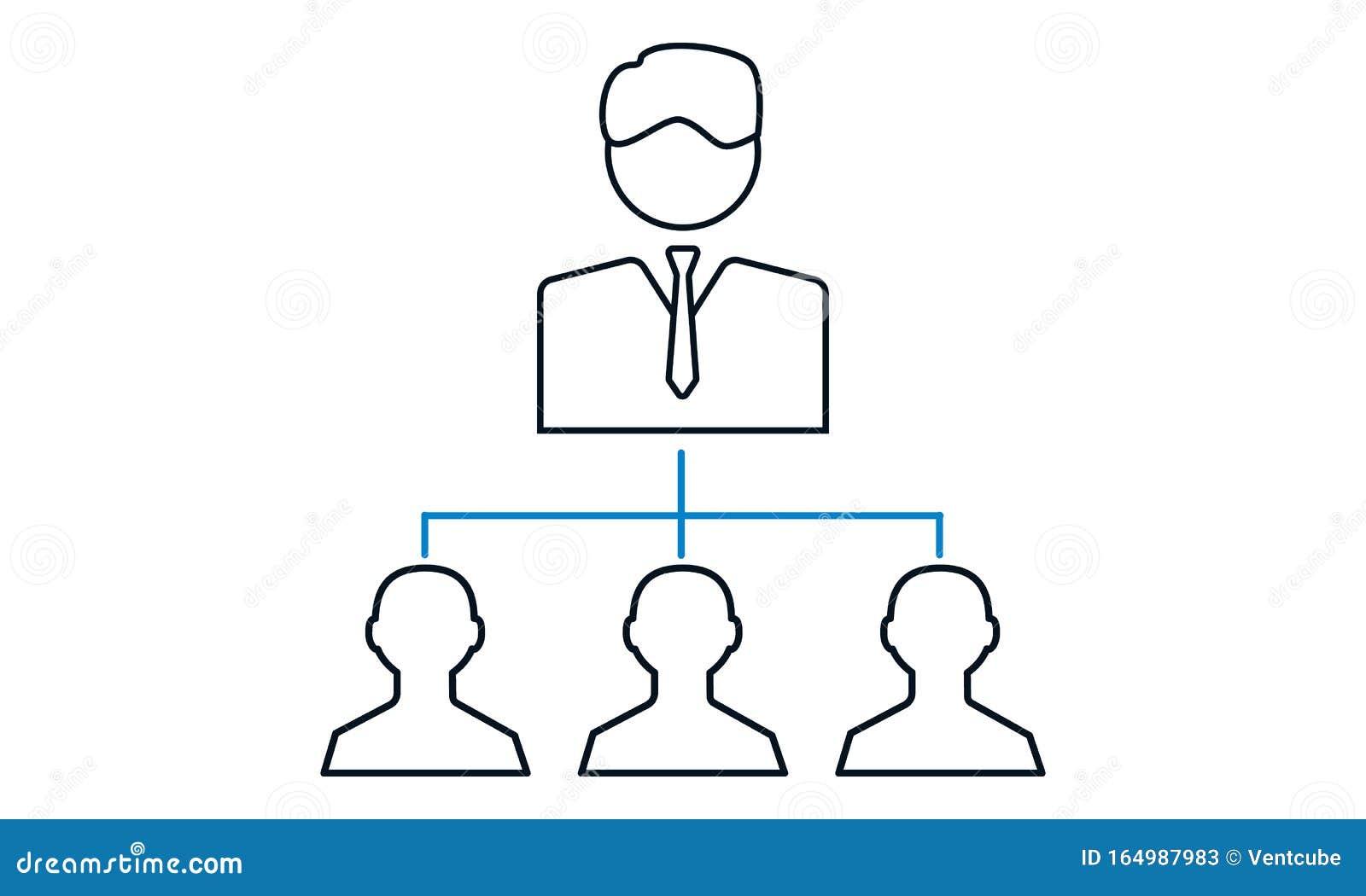 Hierarchy Vector Icon Flat Style Graphical Symbol. Stock Vector ...