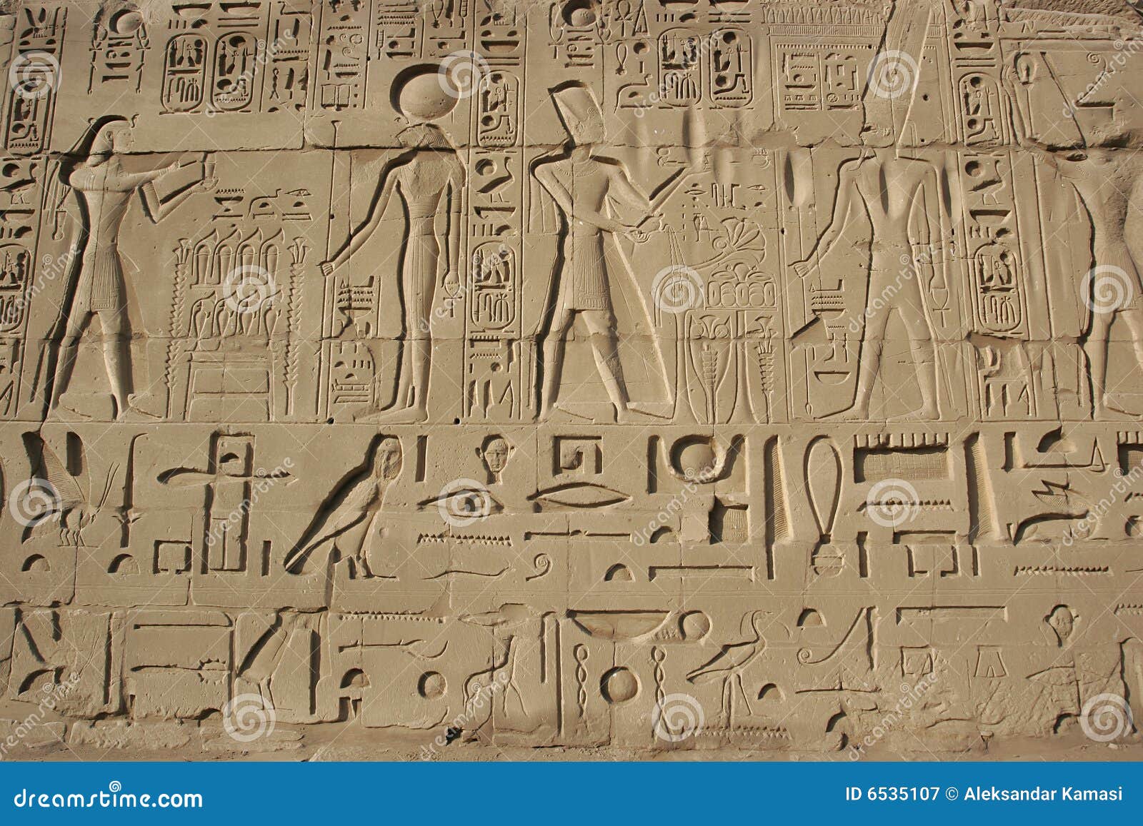 Hieroglyphic Picture. Image: 6535107