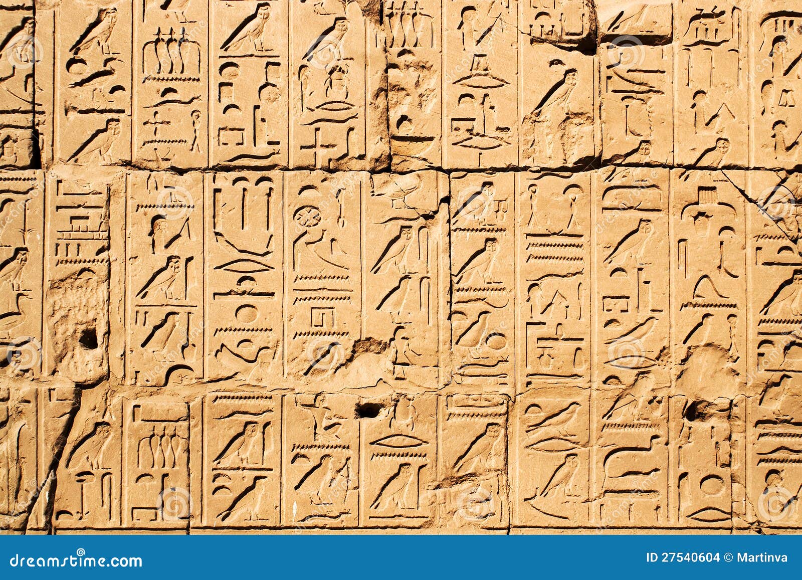 Hieroglyphics stock photo. Image of indigenous, rock - 27540604