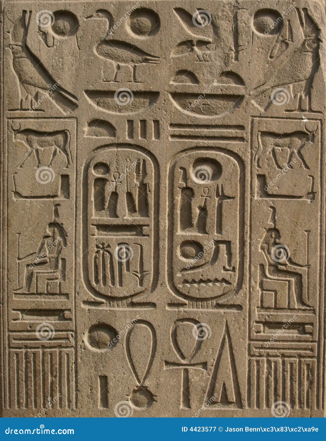 Hieroglyphics editorial photography. Image of king, paintings - 4423577