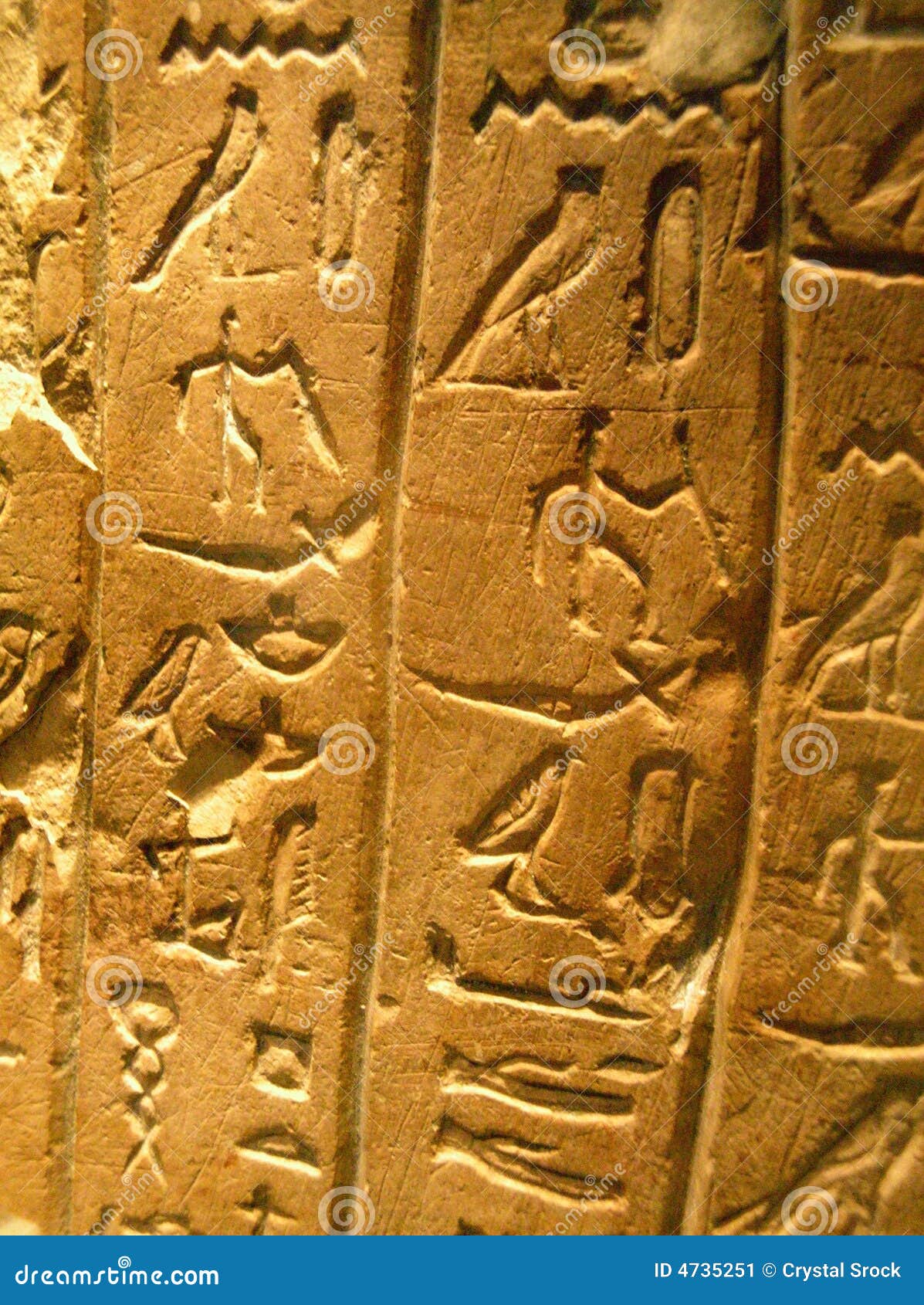 Hieroglyphics stock image. Image of texture, archaeology - 4735251