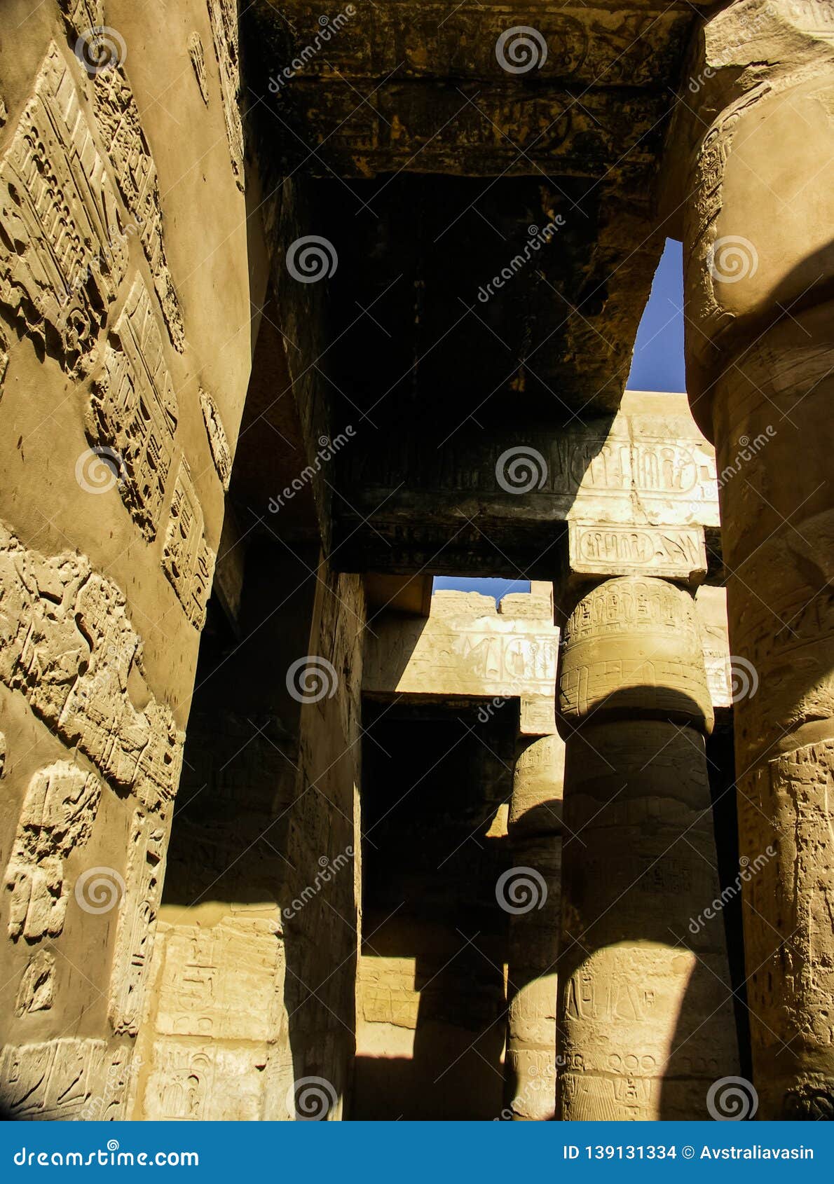 Hieroglyphs on Megalithic Structures of Egypt Stock Photo - Image of karnak, detail: 139131334