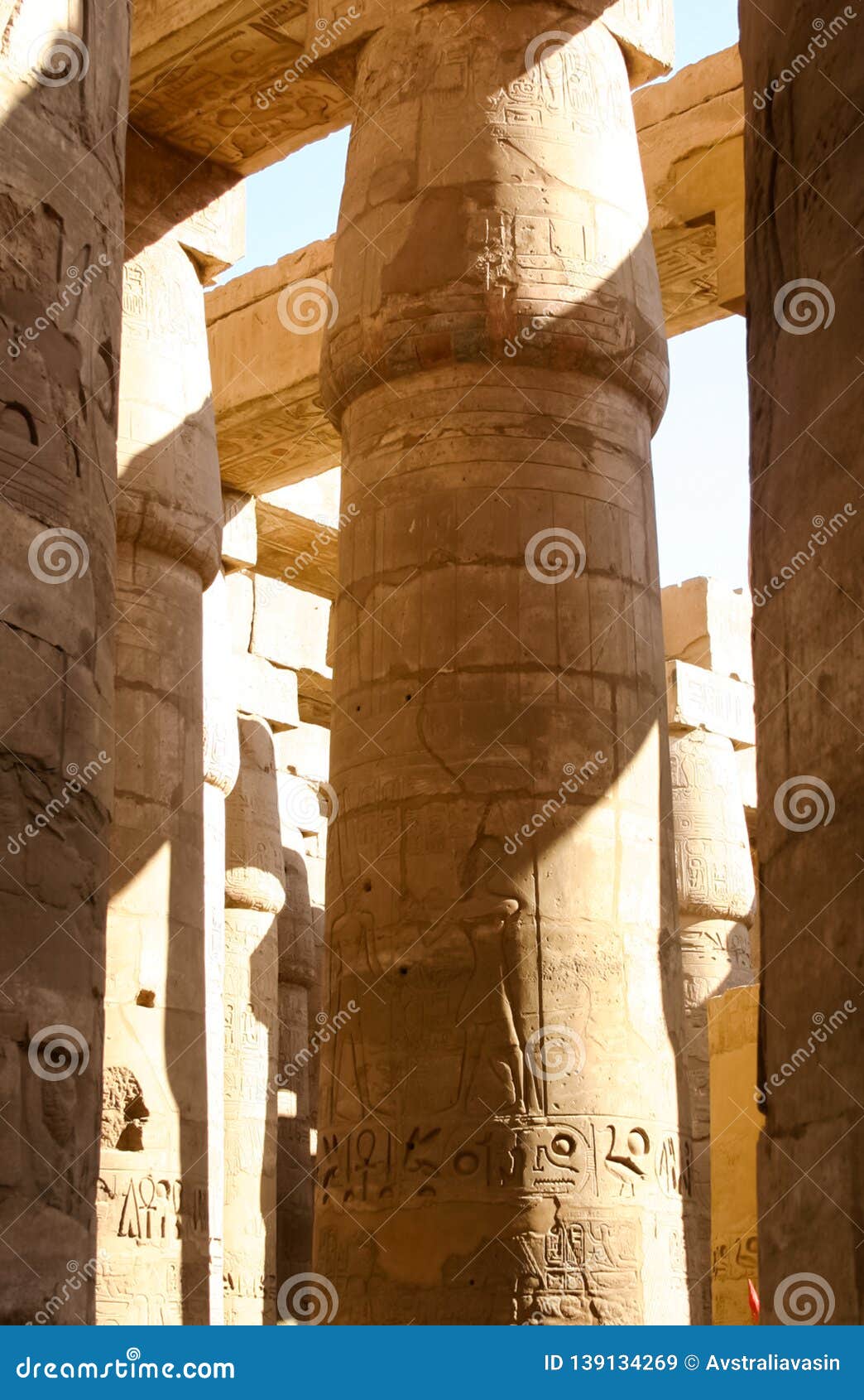 Hieroglyphs on Megalithic Structures of Egypt Stock Image - Image of karnak, carving: 139134269