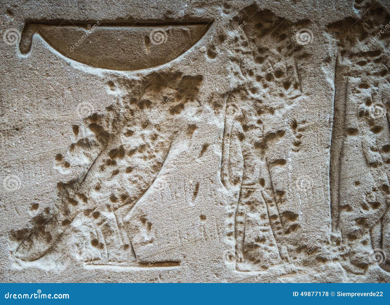 Hieroglyphs. stock illustration. Illustration of egyptian - 49877178