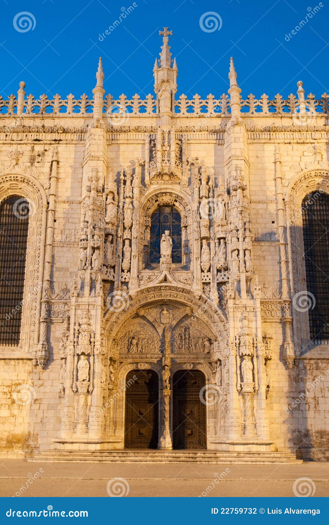 Hieronymites Monastery in Lisbon Stock Photo - Image of monument ...