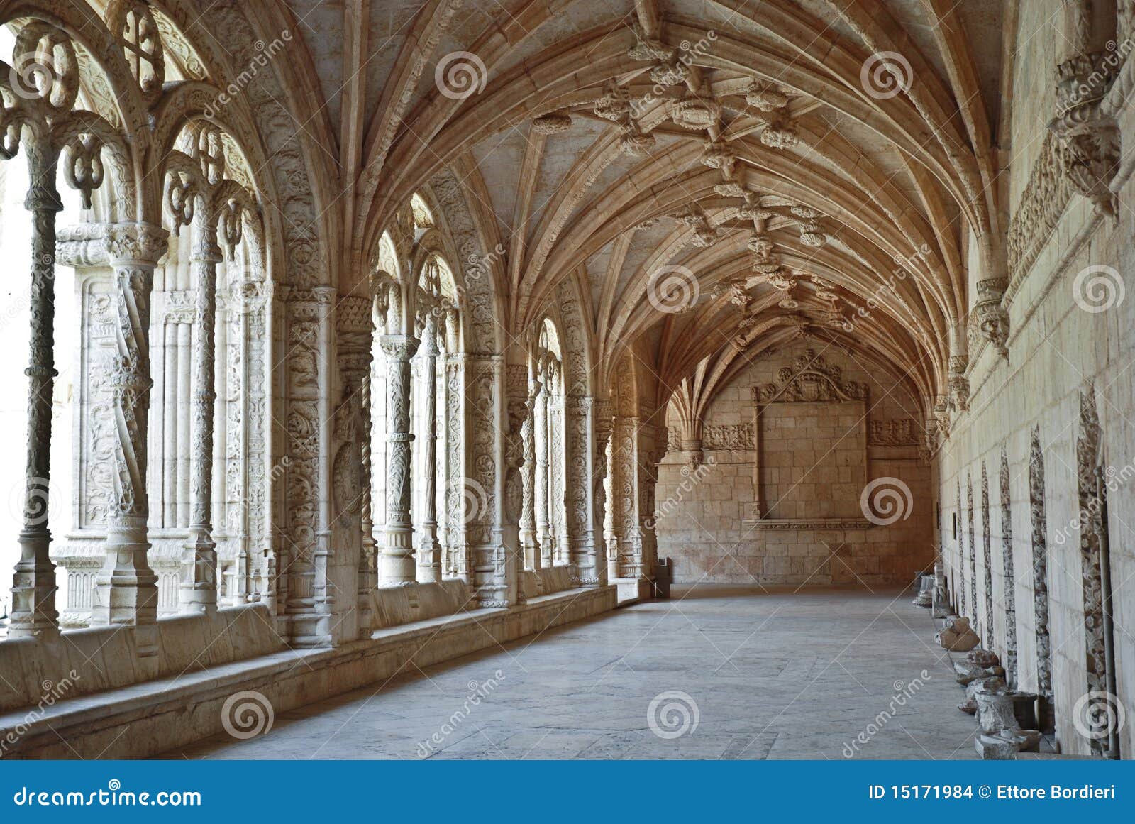 Hieronymites Monastery, Lisbon, Portugal. Editorial Stock Image - Image ...