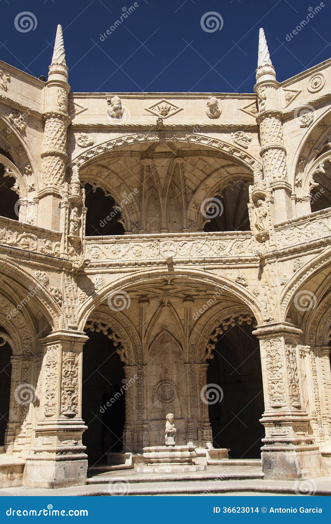 The Hieronymites Monastery (Mosteiro Dos Jeronimos), Located in Stock ...
