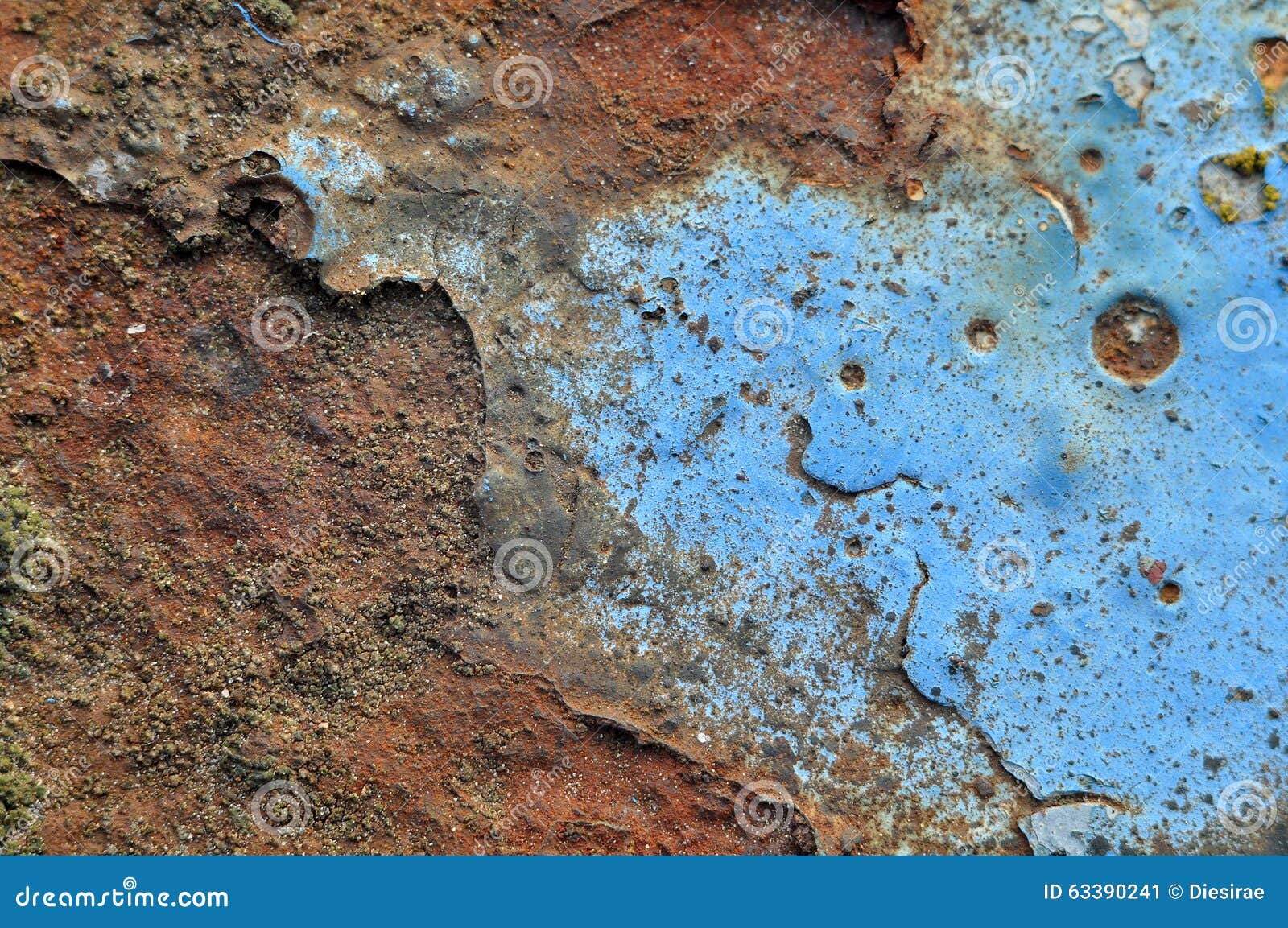 Hierro oxidado imagen de archivo. Imagen de superficie - 63390241