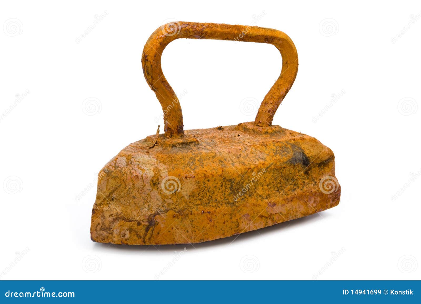 Hierro Oxidado Viejo Del Arrabio Imagen de archivo - Imagen de ...