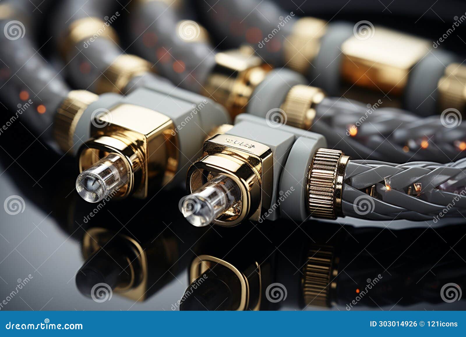 HIFI Interconnect Cable Royalty-Free Stock Photo | CartoonDealer.com ...