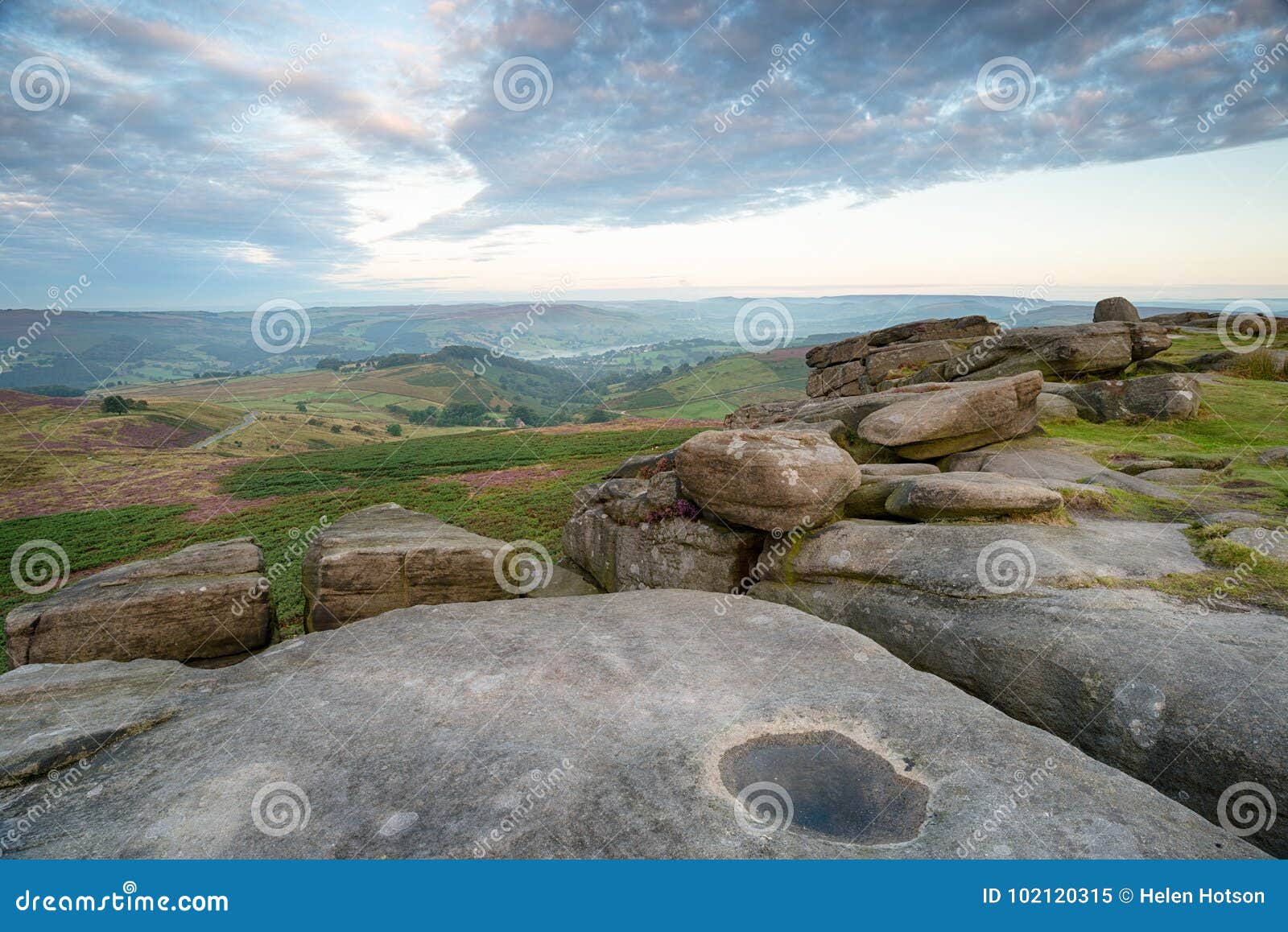 Higger Tor near Sheffield stock image. Image of british - 102120315