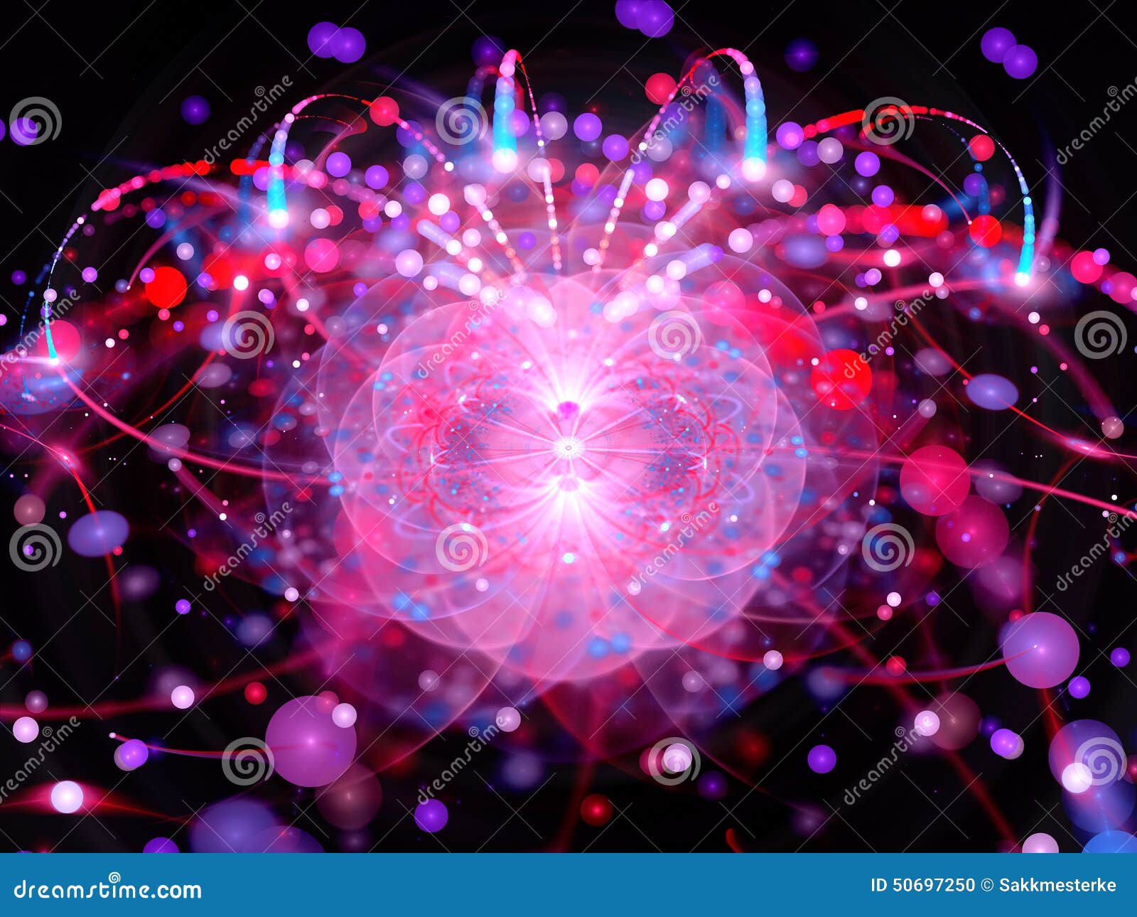 Higgs Boson in Large Hadron Collider Stock Illustration - Illustration ...