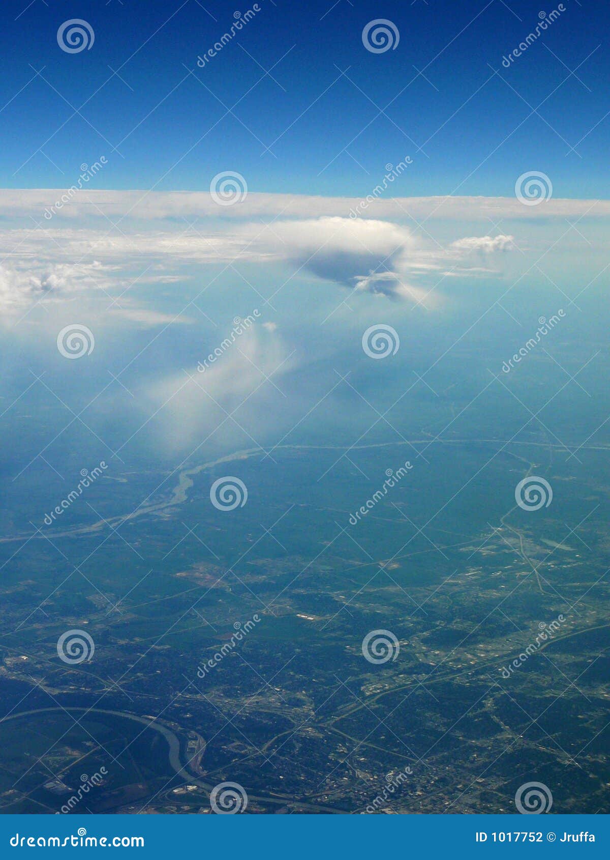 High above the earth stock photo. Image of blue, skies - 1017752