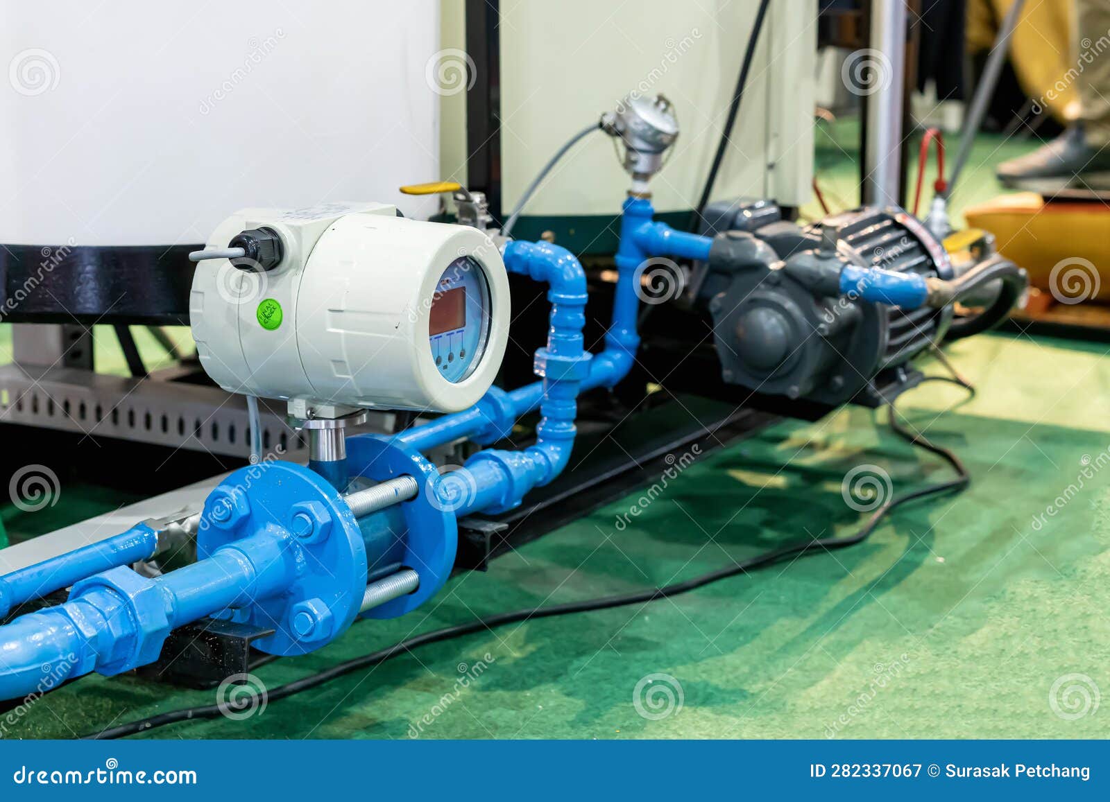 Flow Transmitter Or Flow Transducer Equipment Function And Sent PLC ...