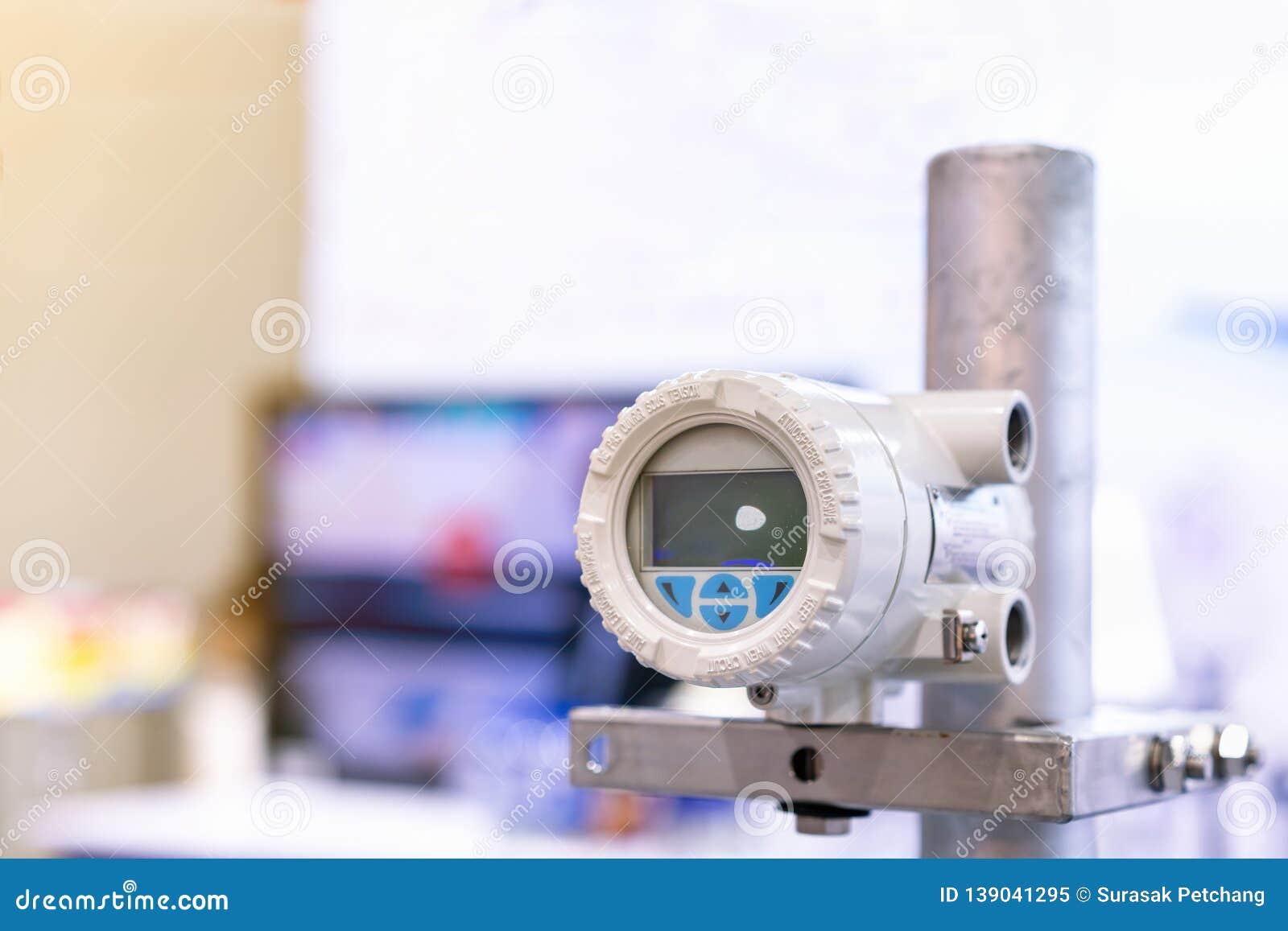 Flow Transmitter Or Flow Transducer Equipment Function And Sent PLC ...