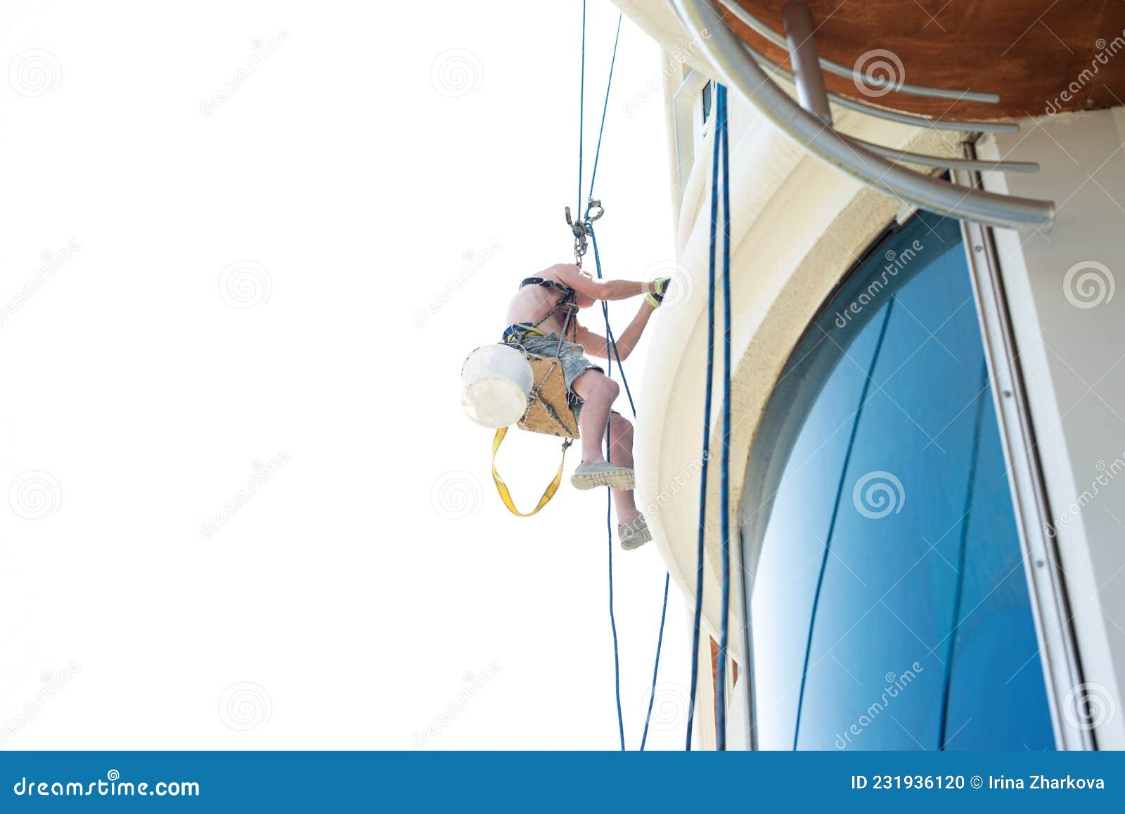 High-altitude Climber. the Profession of Working at Height. Editorial ...