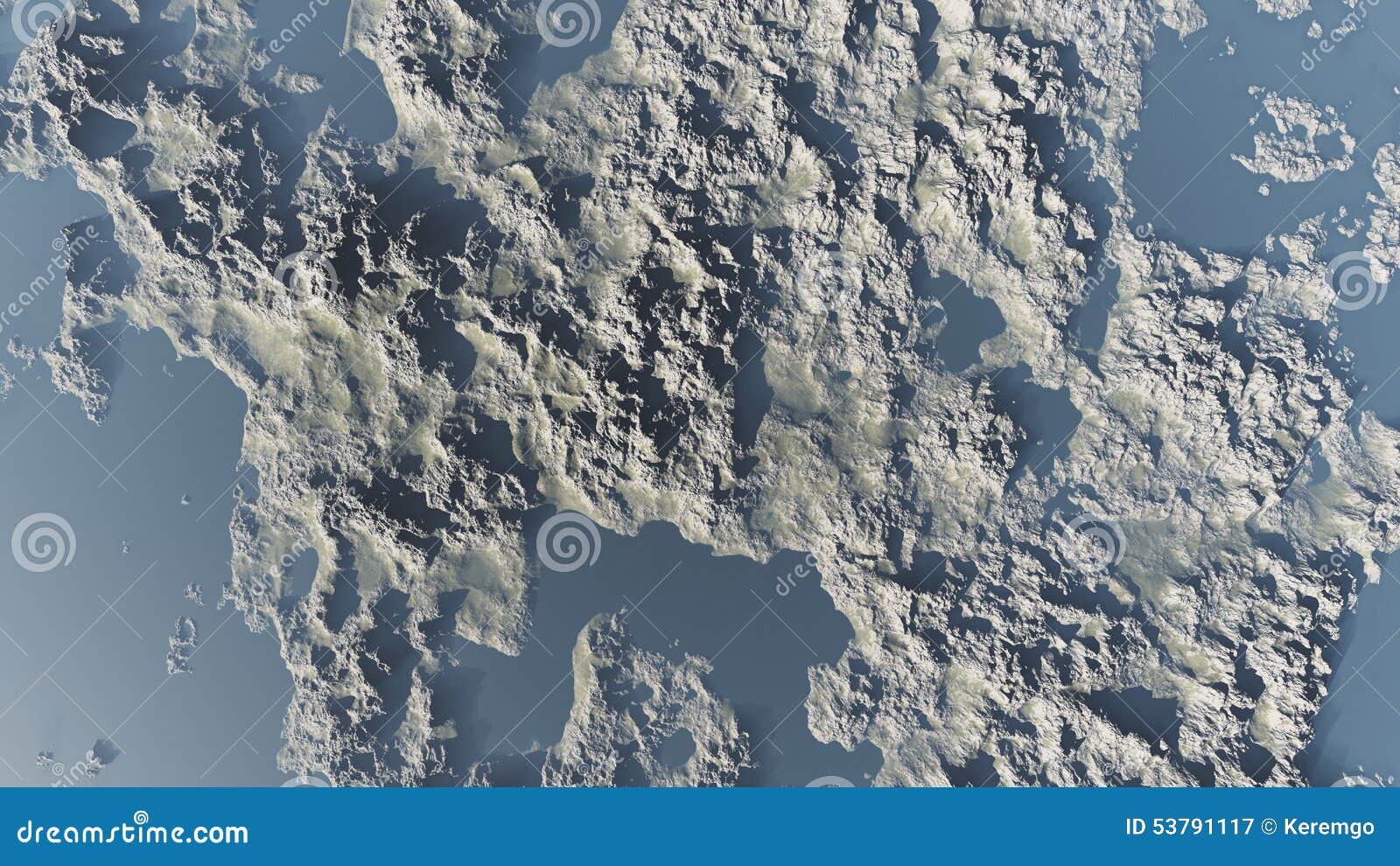 High Altitude Landscape stock illustration. Illustration of misty ...