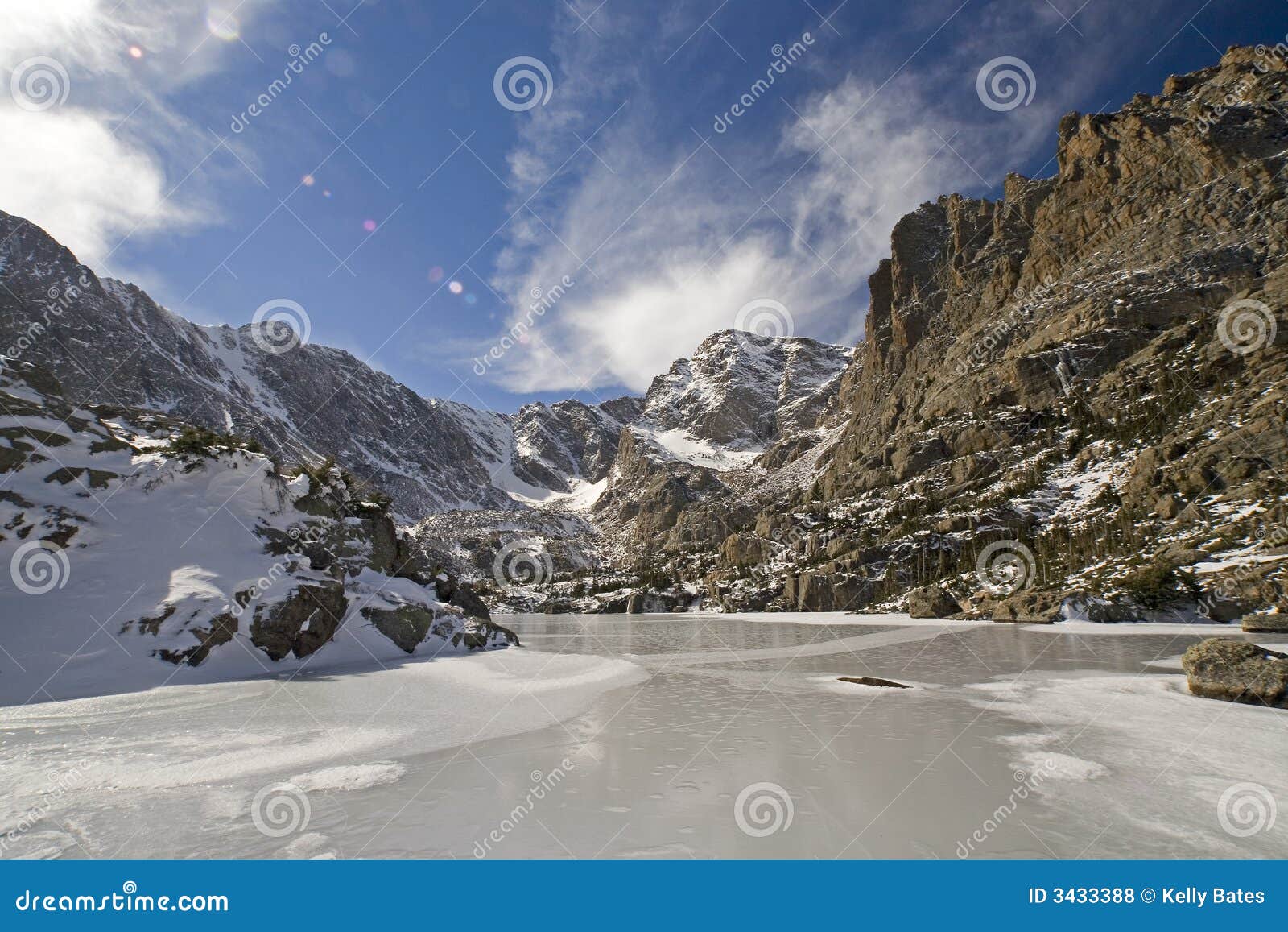 High Altitude Mountain Lake Stock Photo - Image of deepearth ...