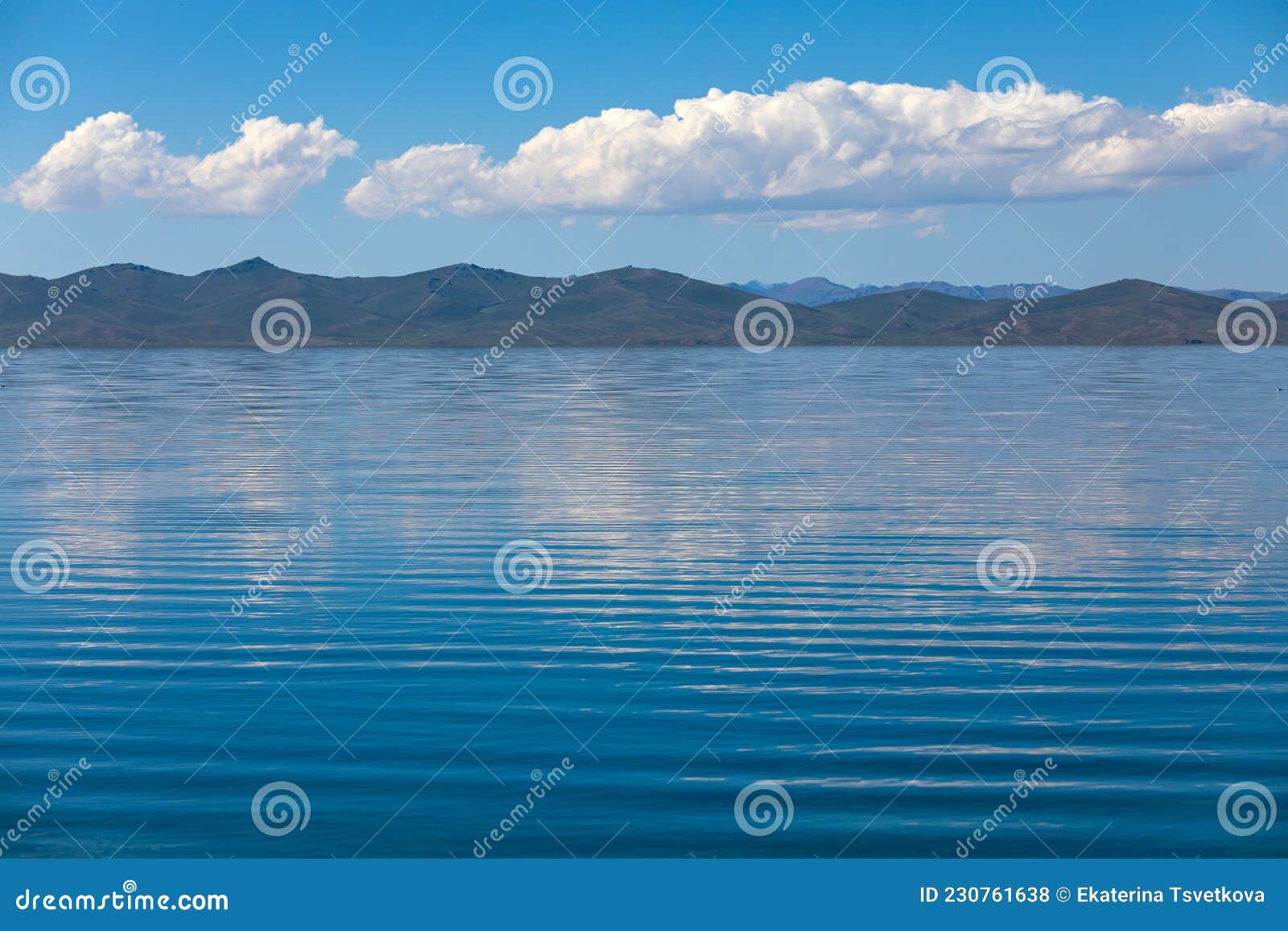 High Altitude Mountain Lake Mirror Reflection Stock Photo - Image of ...