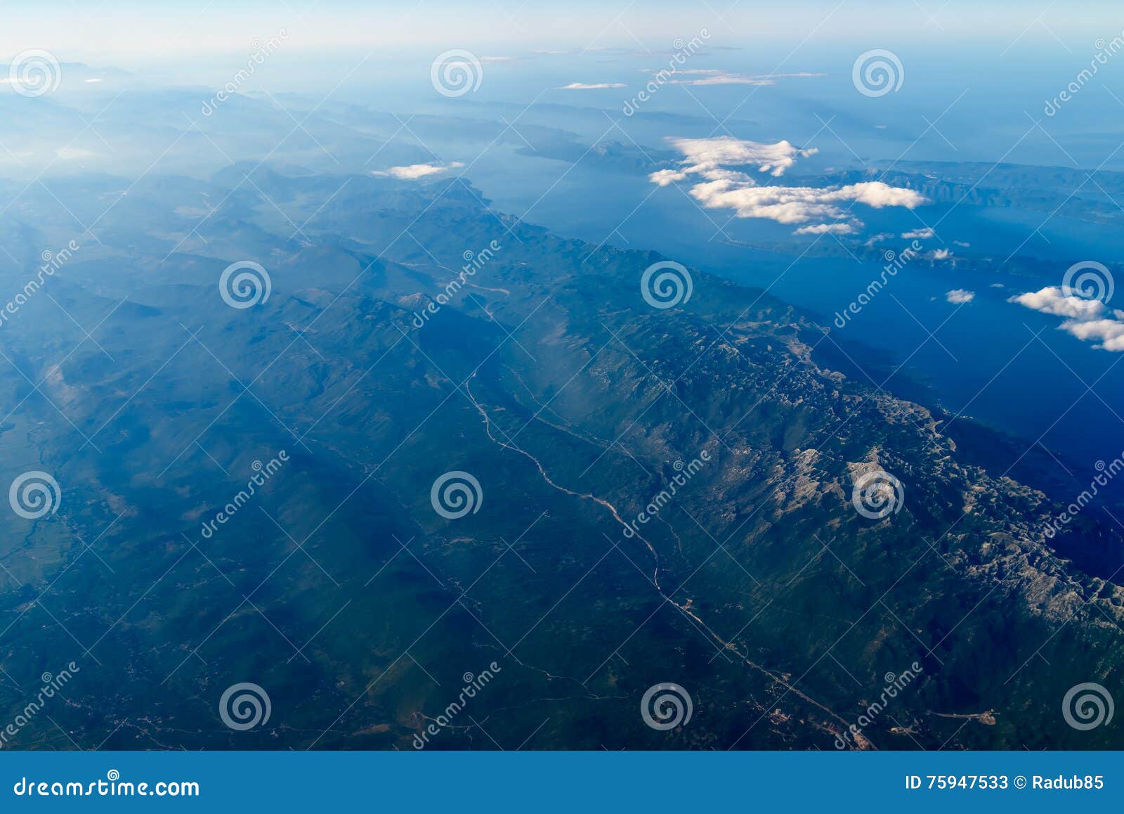 High Altitude Photo of Planet Earth Stock Image - Image of environment ...