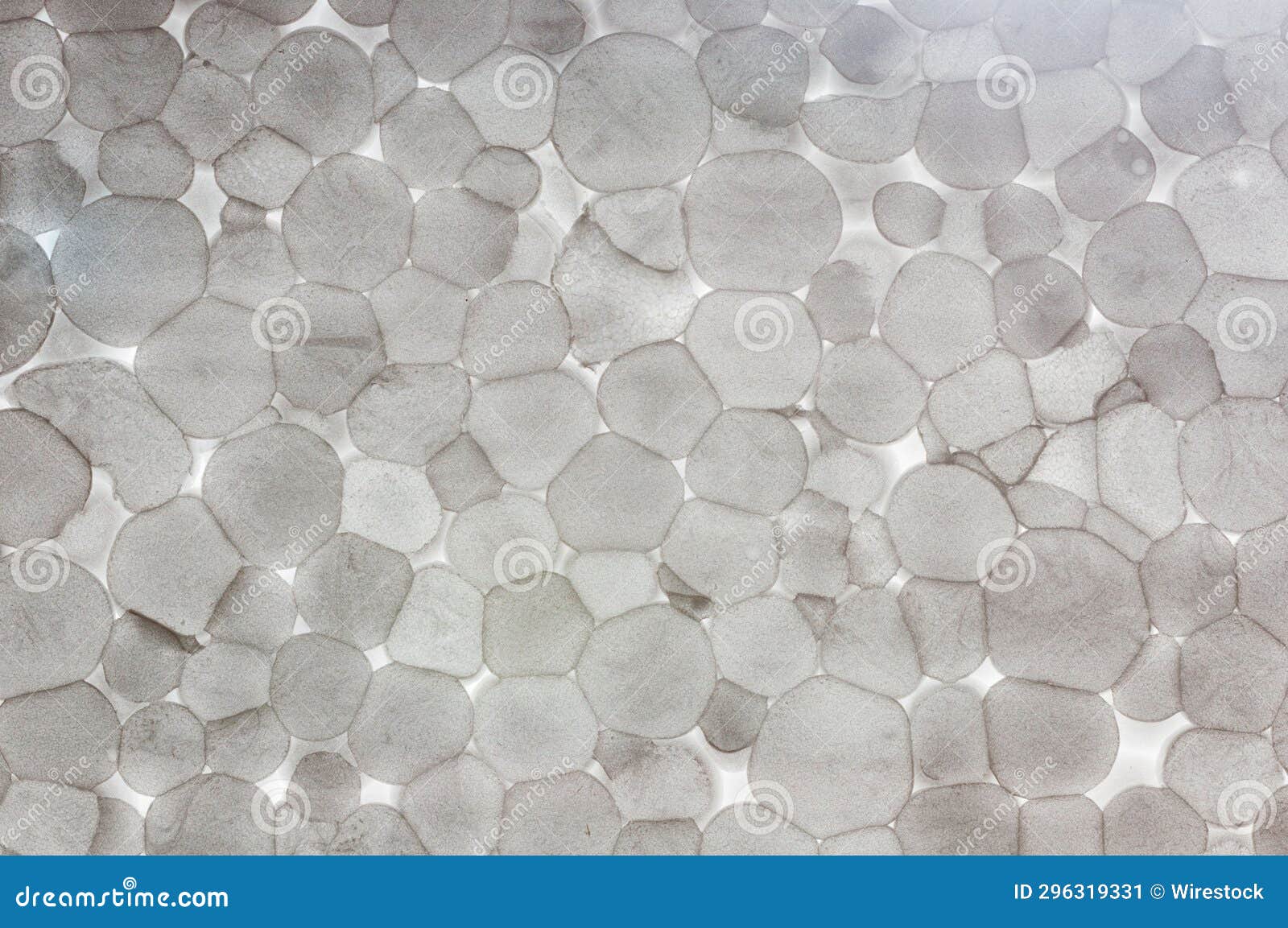 Close-up of a Backlit Expanded Polystyrene Stock Image - Image of ...