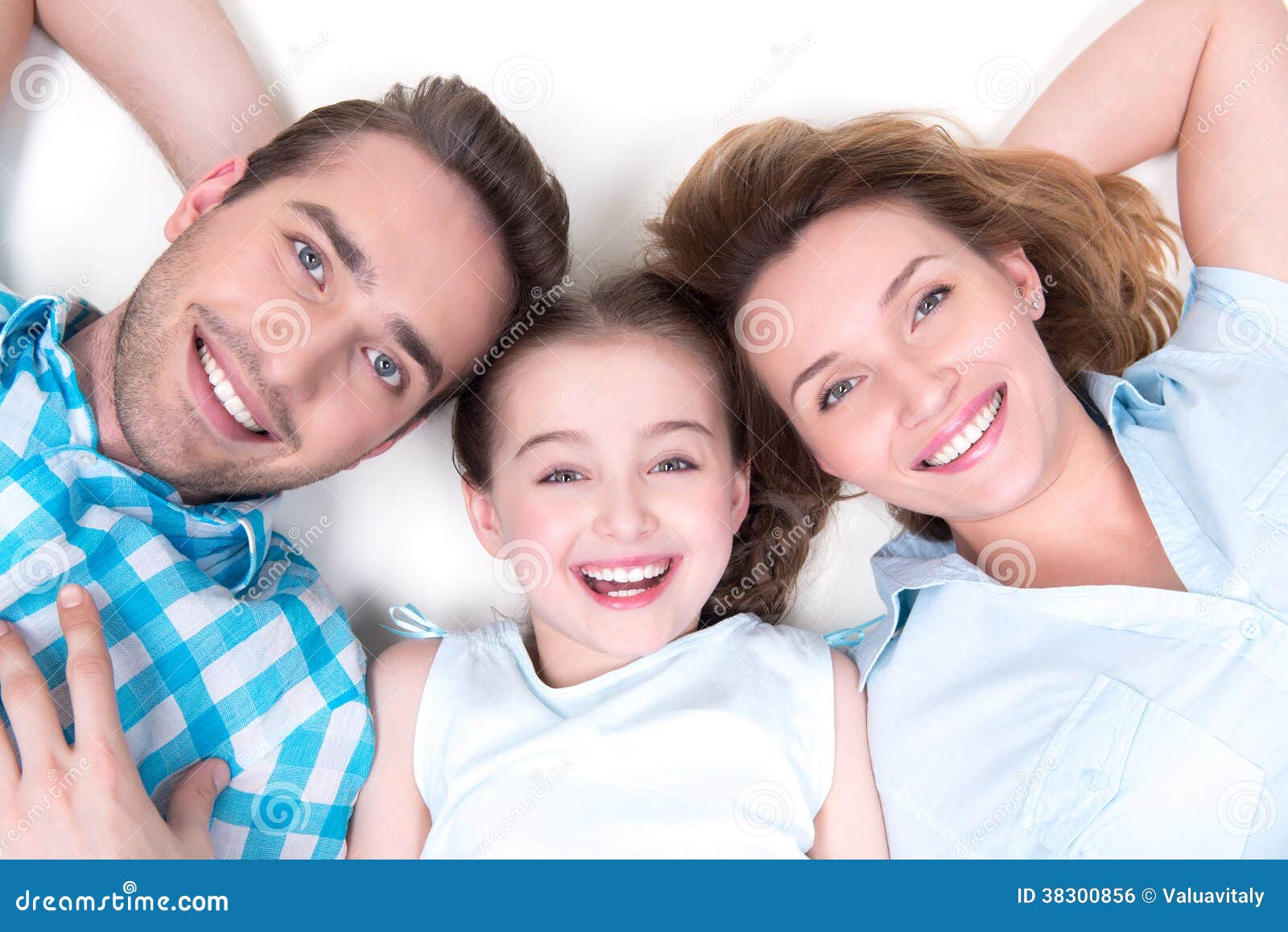 High Angle Portrait of Caucasian Happy Smiling Young Family Stock Photo ... High Angle Portrait of Caucasian Happy Smiling Young Family Stock Photo ...