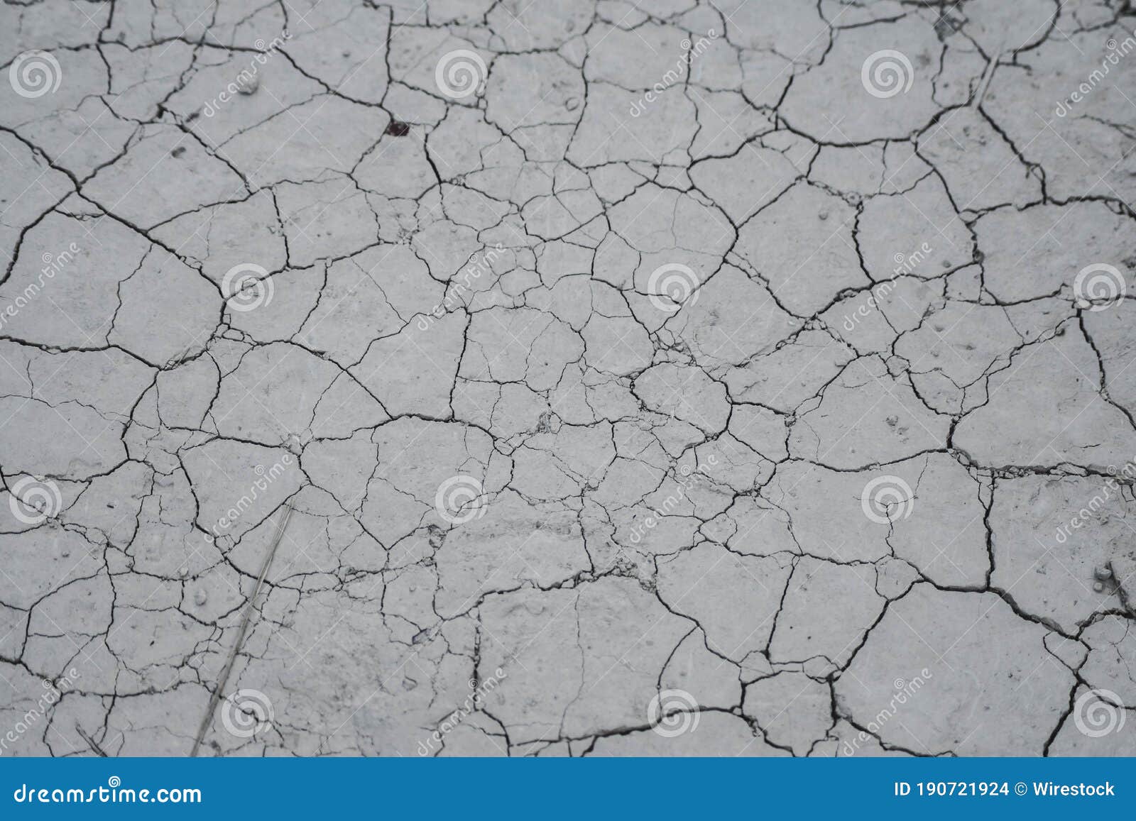 High Angle Shot of Cracked Grey Ground Texture Stock Photo - Image of ...