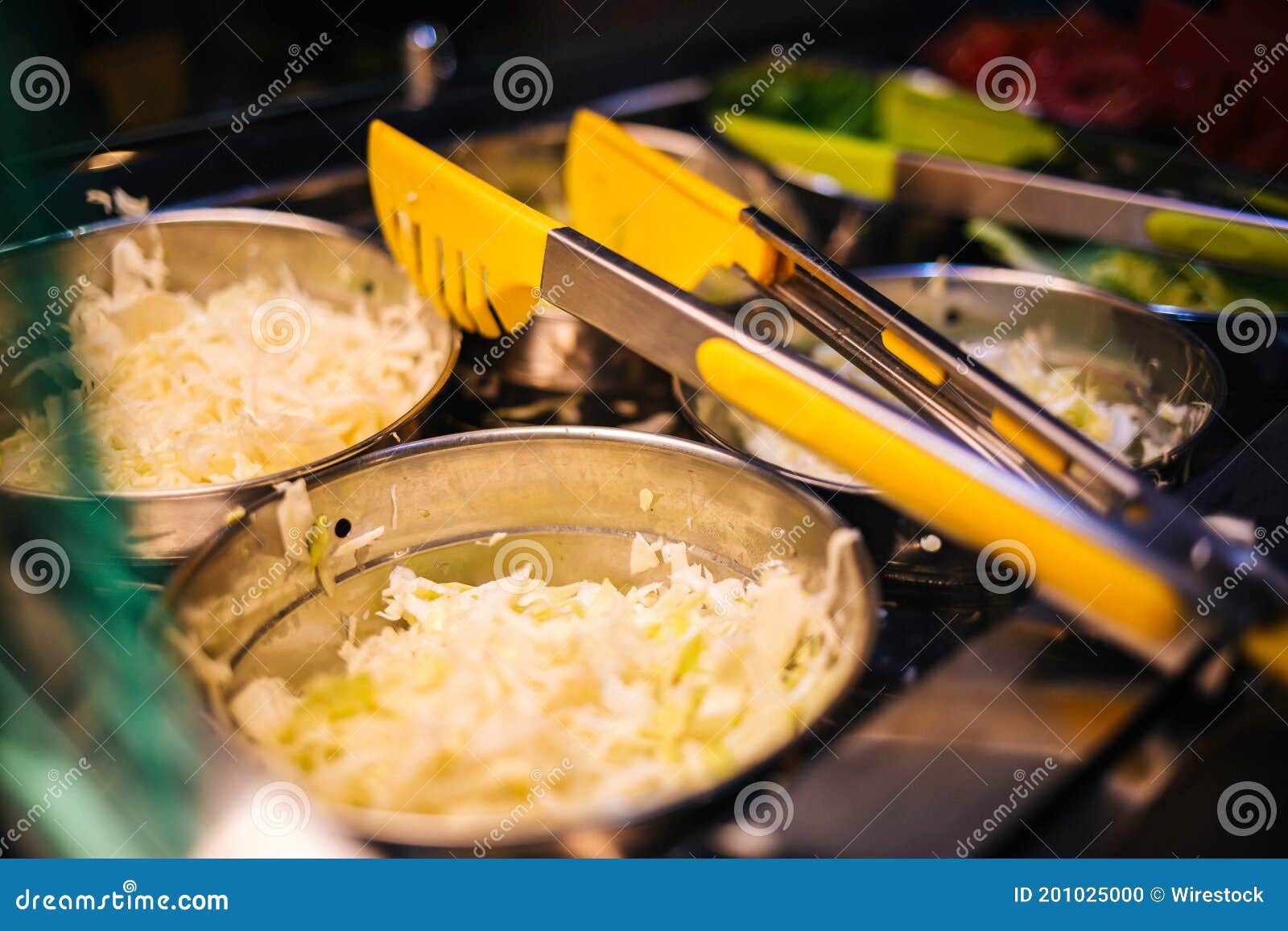 High Angle Shot of Different Ingredients in the Kitchen Stock Photo ...