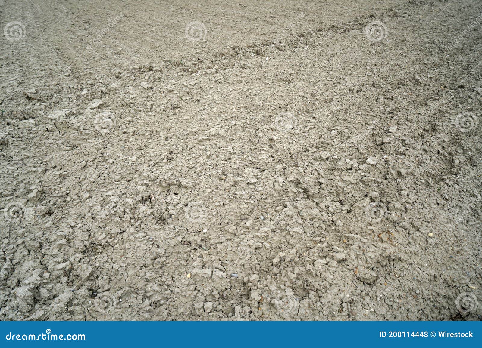 High Angle Shot of a Dry Soil Ground Stock Photo - Image of earth ...