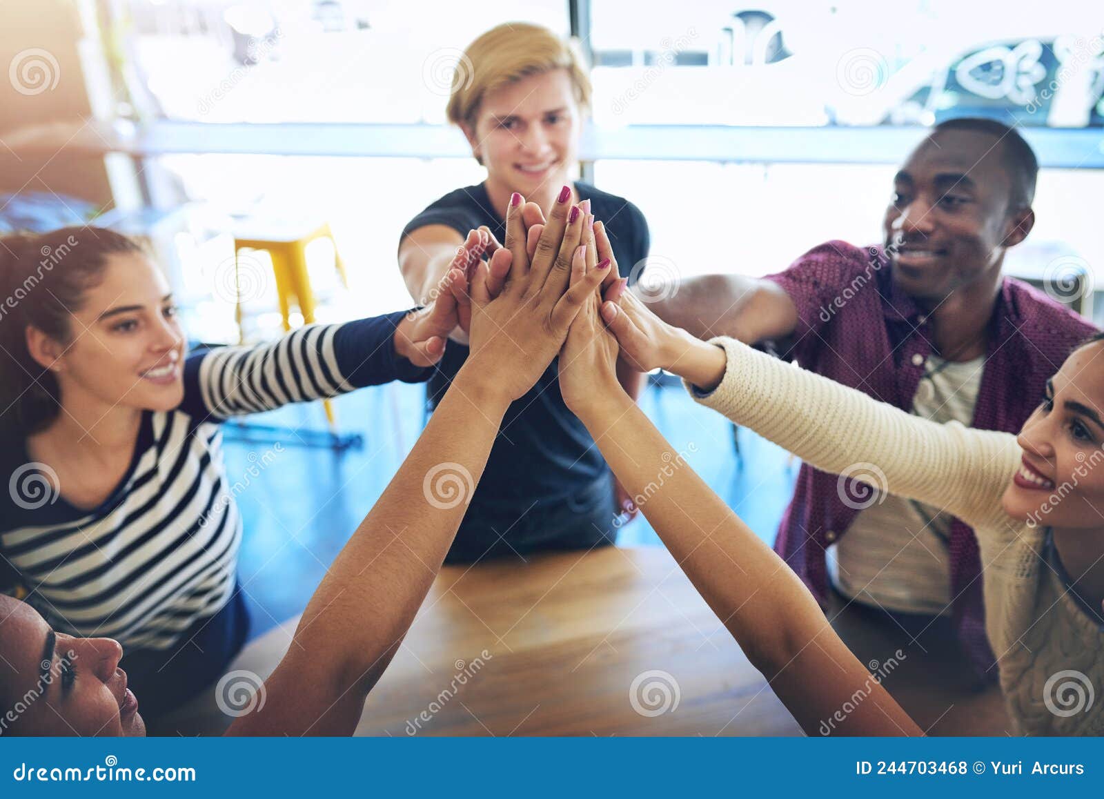 Alone We Are Smart Together We Are Brilliant High Angle Shot Of A