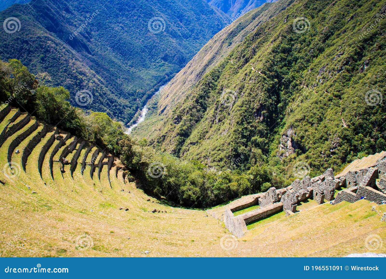 High Angle Shot of Hills and Forests in Peru Stock Image - Image of ...