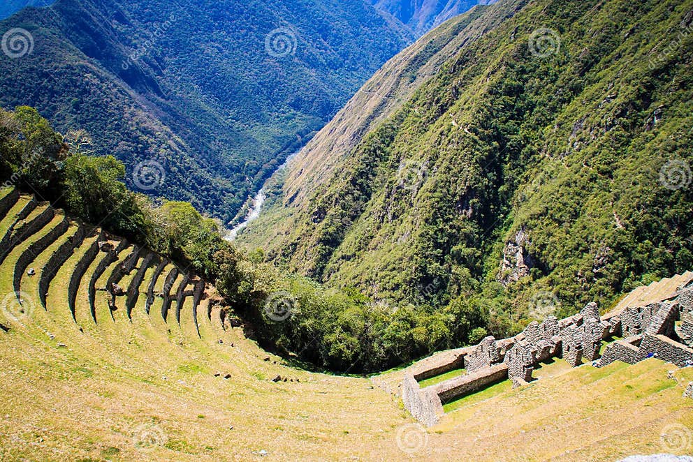 High Angle Shot of Hills and Forests in Peru Stock Image - Image of ...