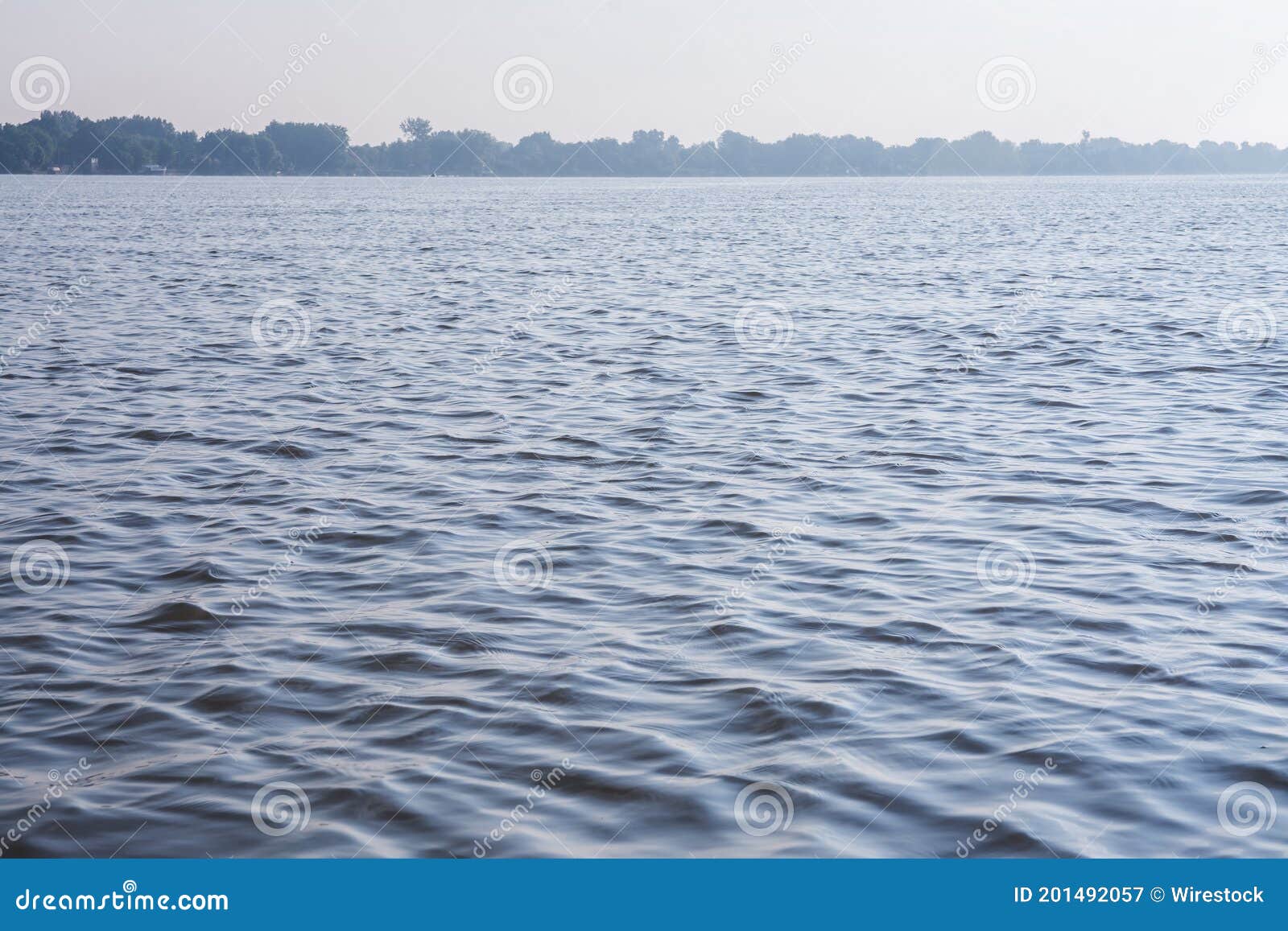 High Angle Shot of the Ripples on the Surface of the Ocean Stock Image ...