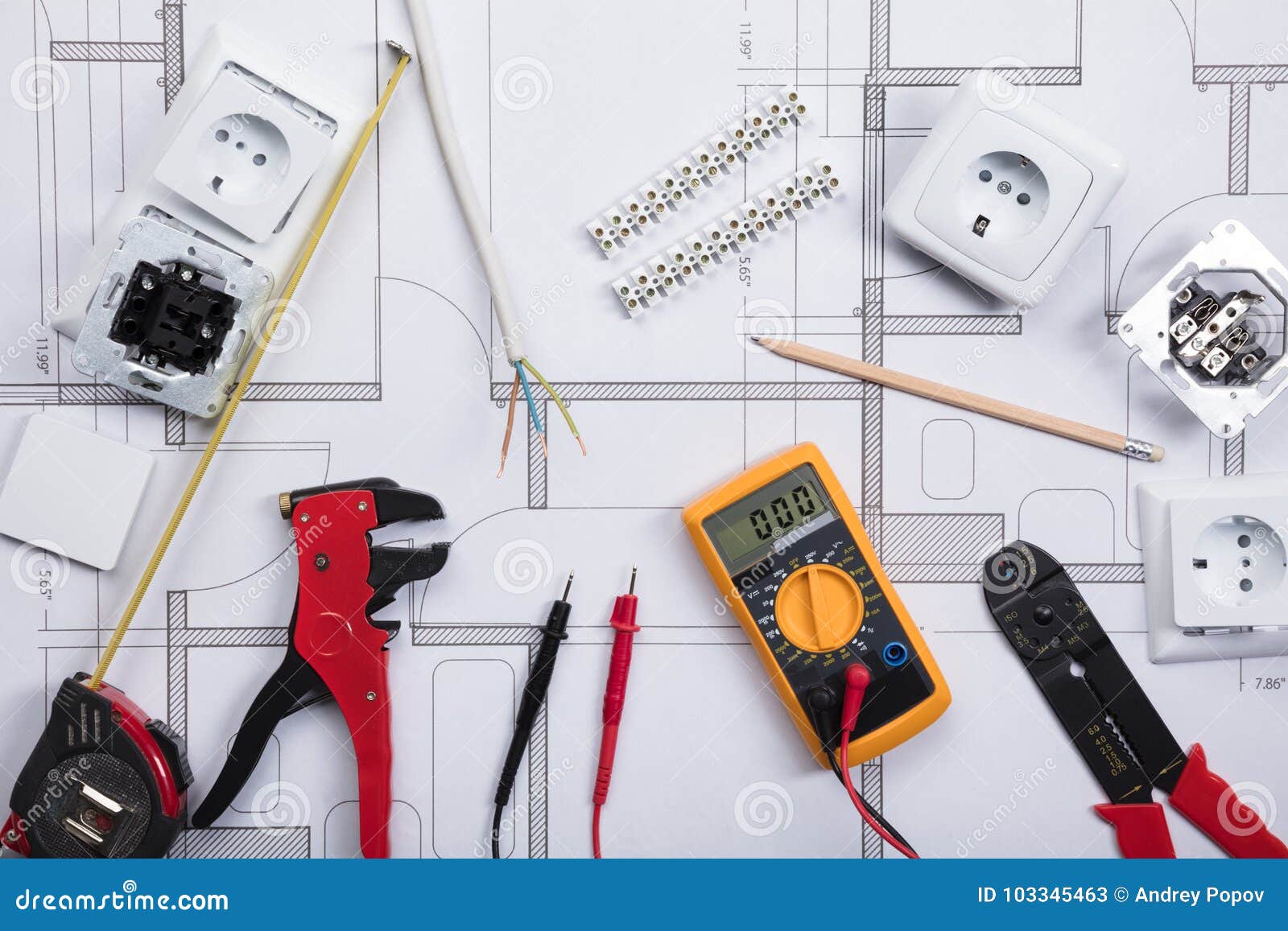 Electrical And Instrument Technician Wiring Cable At Terminal And ...