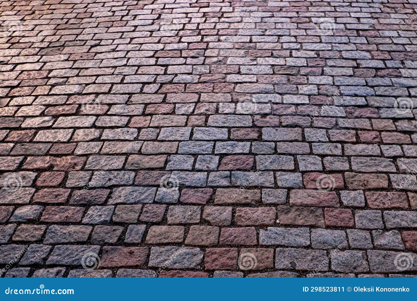 A High-angle View of a Herringbone Patterned Brick Pavement Stock Image ...