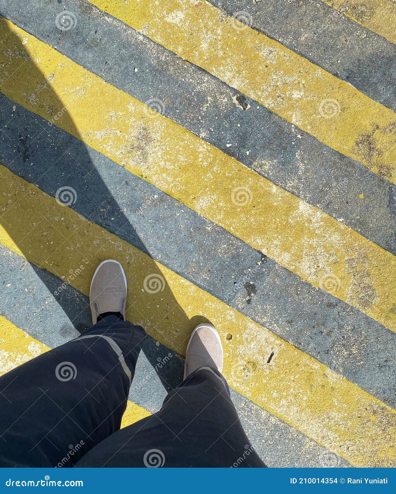 Walking on crosswalk stock photo. Image of walking, angle - 210014354