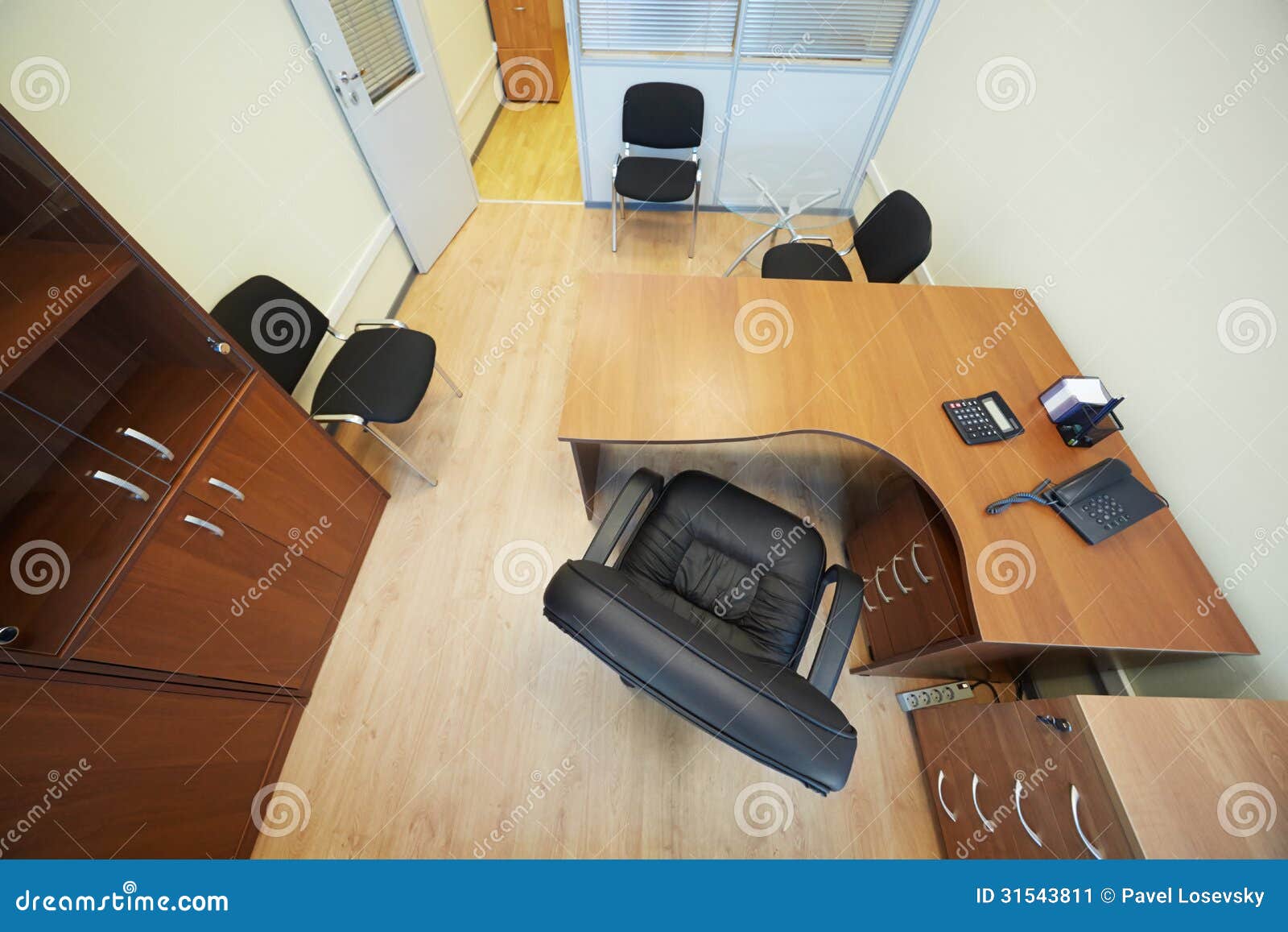 High Angle View of Office Cabinet Stock Image - Image of business ...